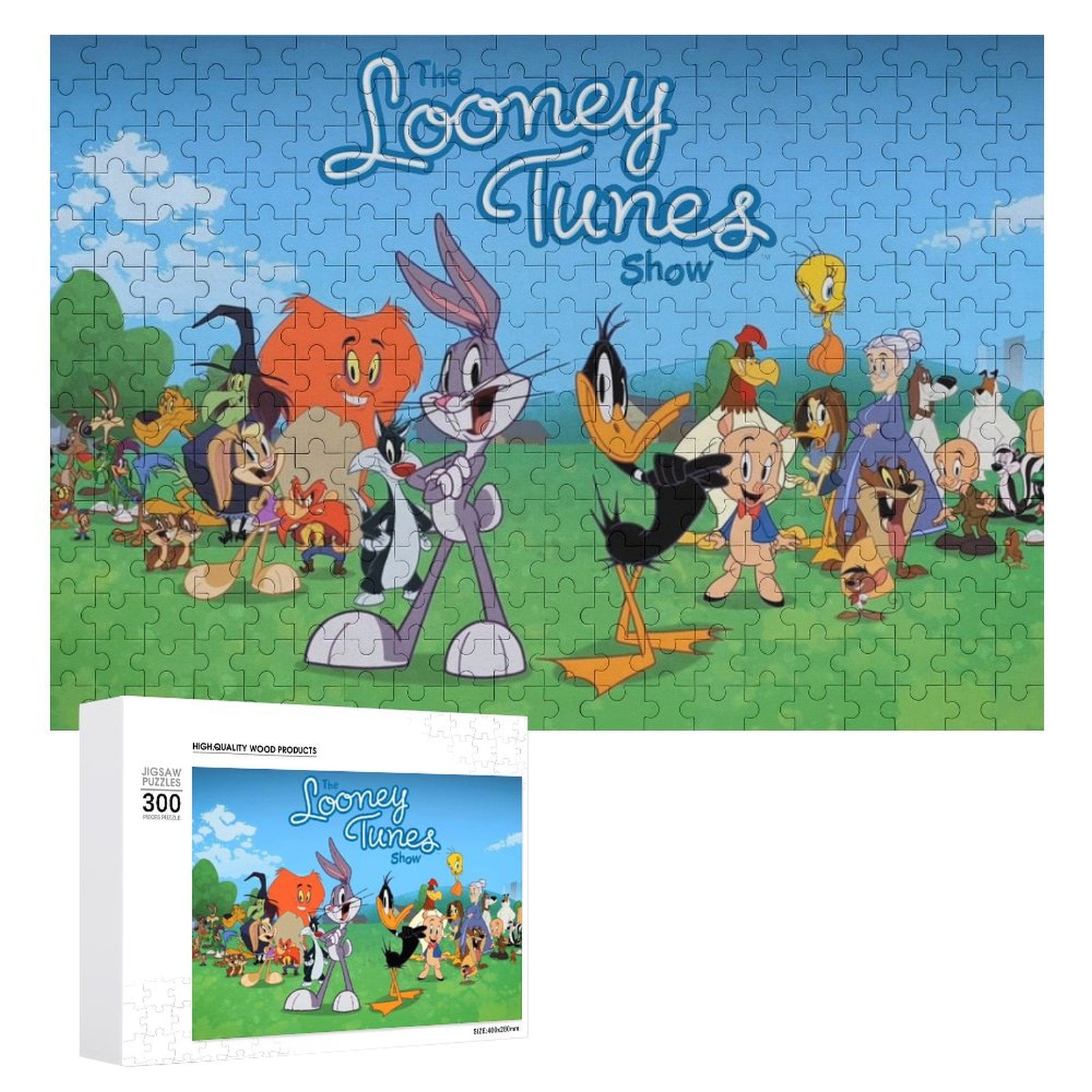 Looney Tunes Cartoons Puzzle For Adults & Kids - 300 PCS Jigsaw Puzzle ...