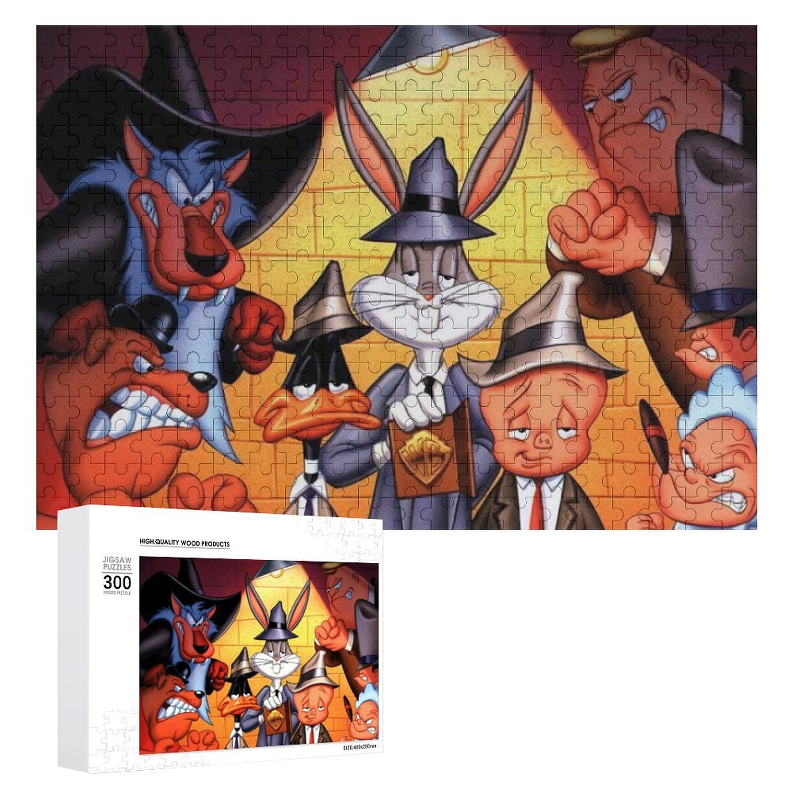 Looney Tunes Cartoons Puzzle For Adults & Kids - 300 PCS Jigsaw Puzzle ...