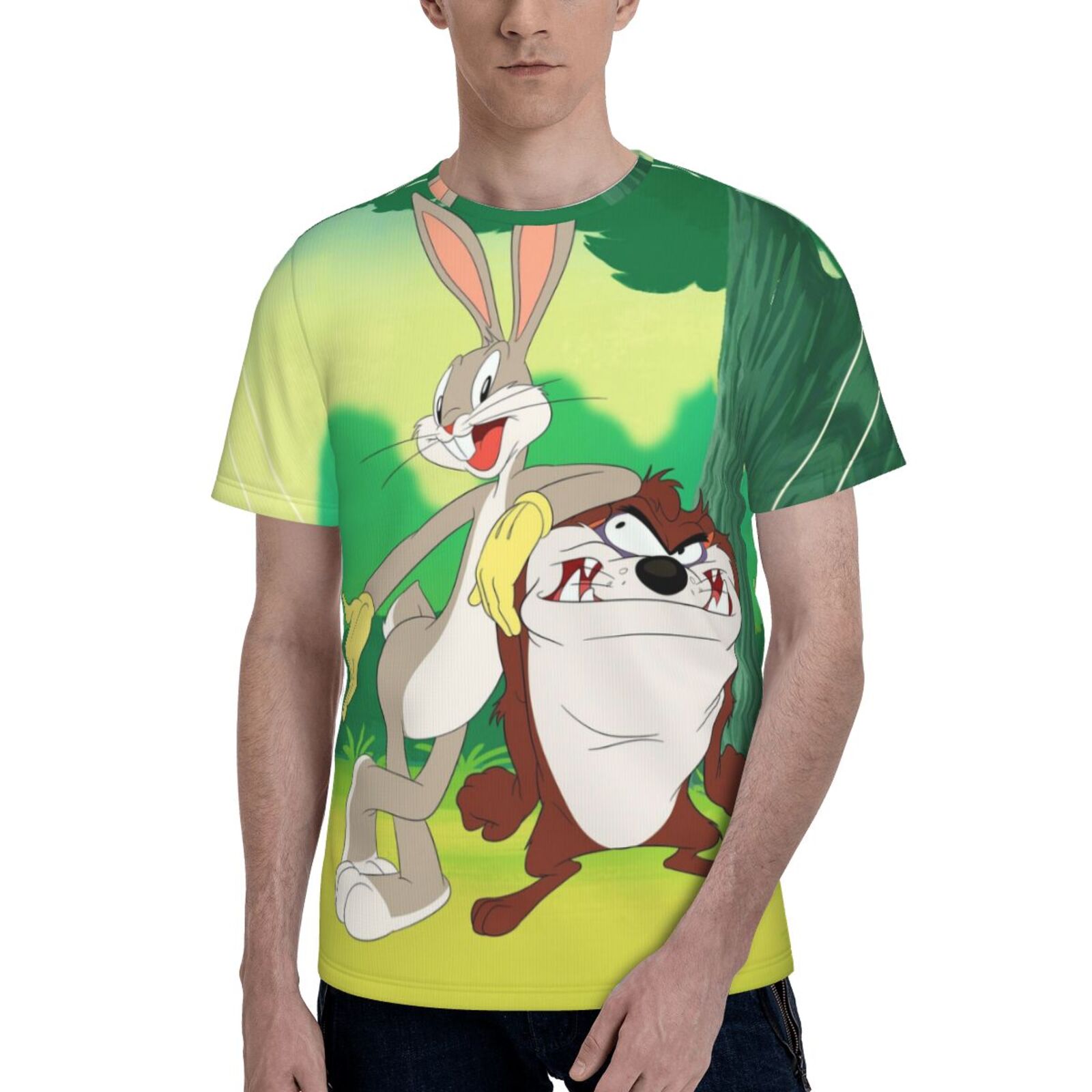 Looney Tunes Cartoons T-Shirts 3d Printed Short Sleeve Tee Shirt For ...