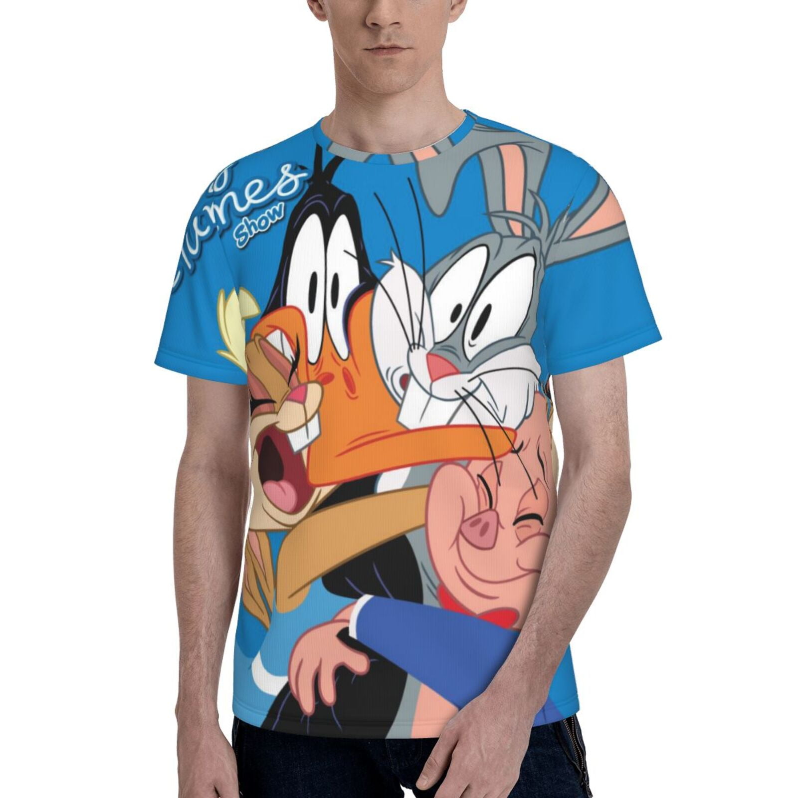 Looney Tunes Cartoons T-Shirts 3d Printed Short Sleeve Tee Shirt For ...