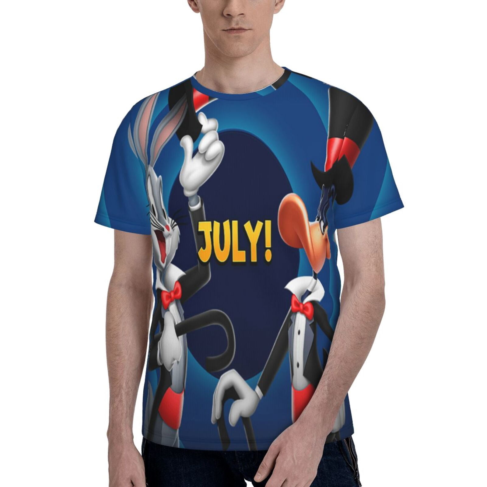 Looney Tunes Cartoons T-Shirts 3d Printed Short Sleeve Tee Shirt For ...