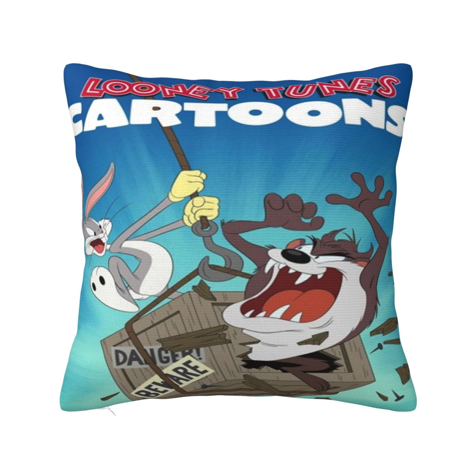 Looney Tunes Cartoons Throw Pillow Cover Decoration Pillow Case Cushion ...