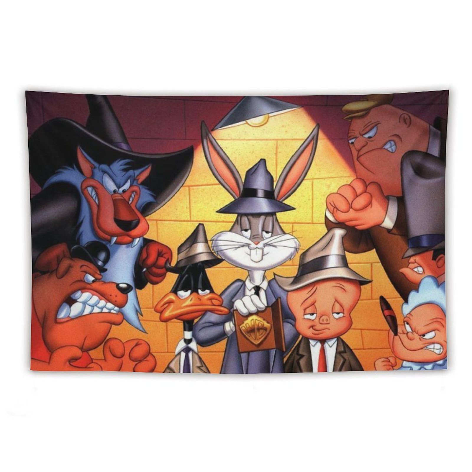 Looney Tunes Cartoons Wall Tapestry Cartoon Poster Wall Hanging ...
