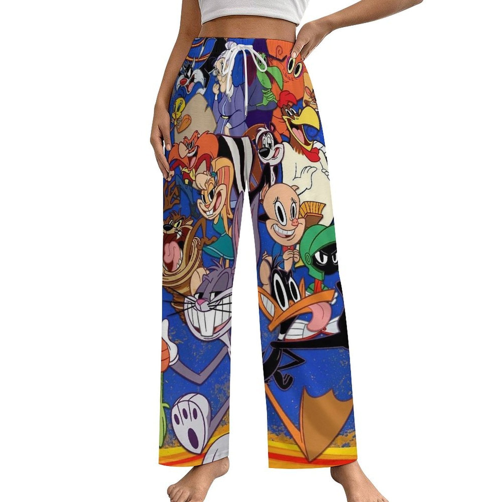 Looney Tunes Cartoons Womens Comfy Pajama PJ Pants Lounge Pants ...