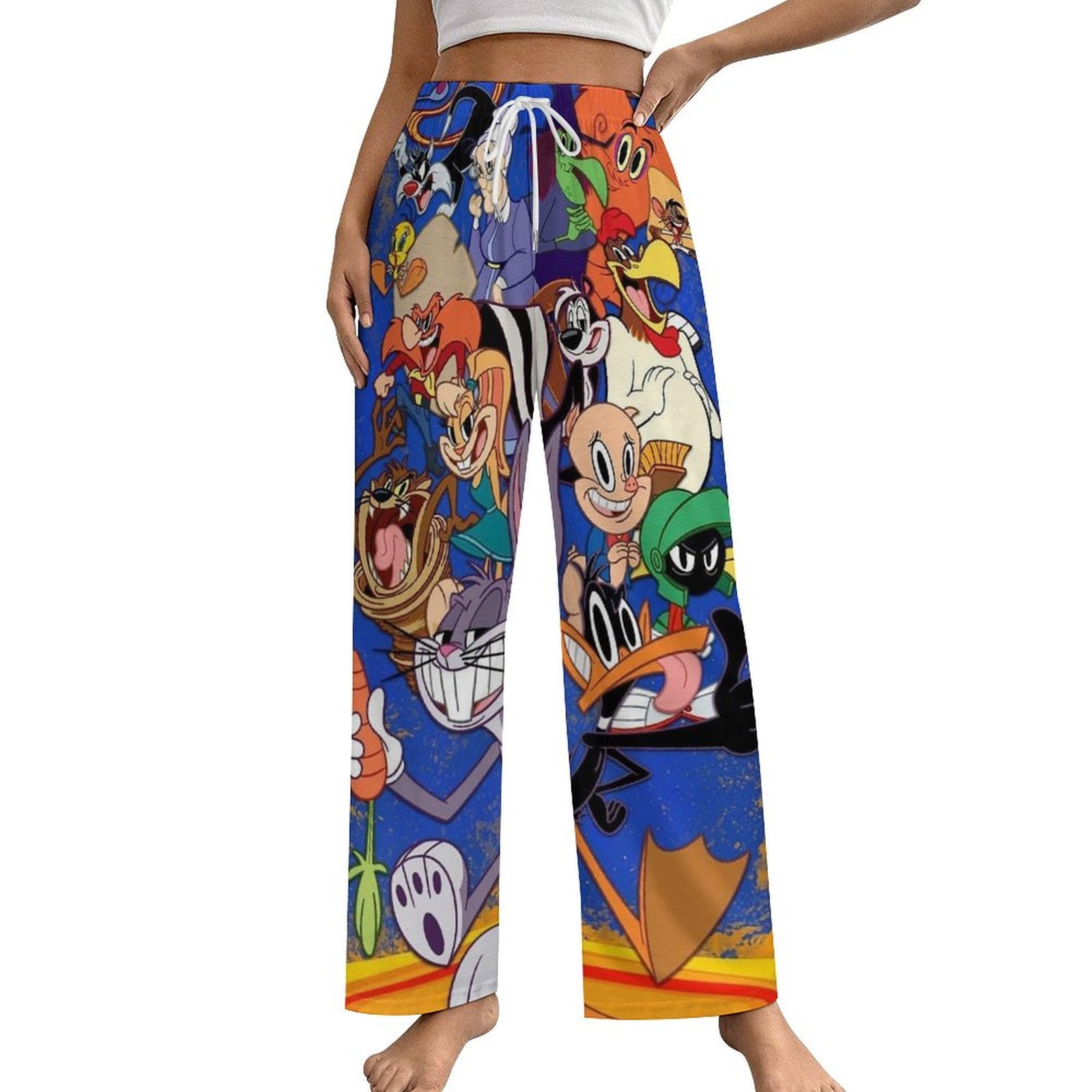 Looney Tunes Cartoons Womens Comfy Pajama PJ Pants Lounge Pants ...