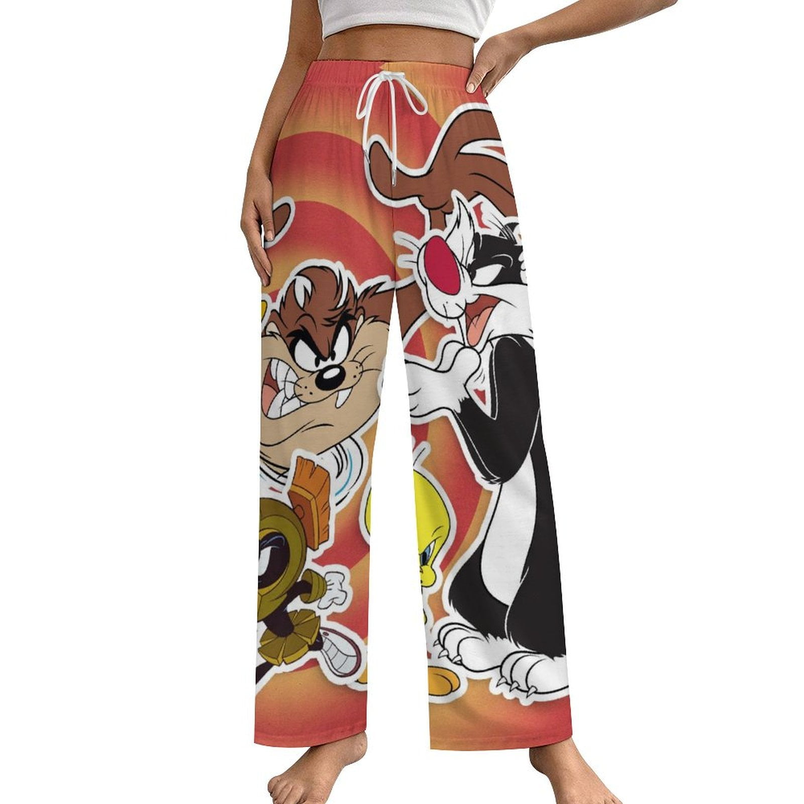 Looney Tunes Cartoons Womens Comfy Pajama PJ Pants Lounge Pants ...