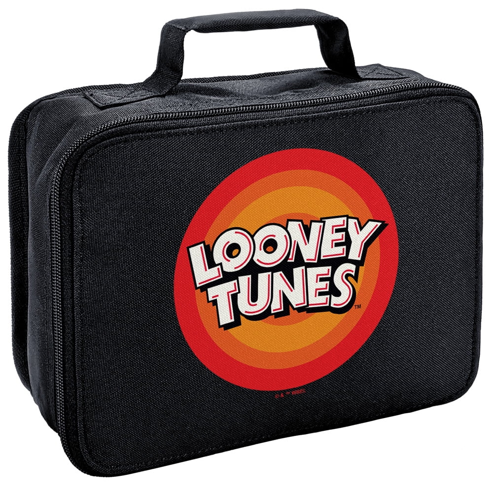 Looney Tunes Circle Logo Insulated Soft Sided Lunch Box - Reusable ...