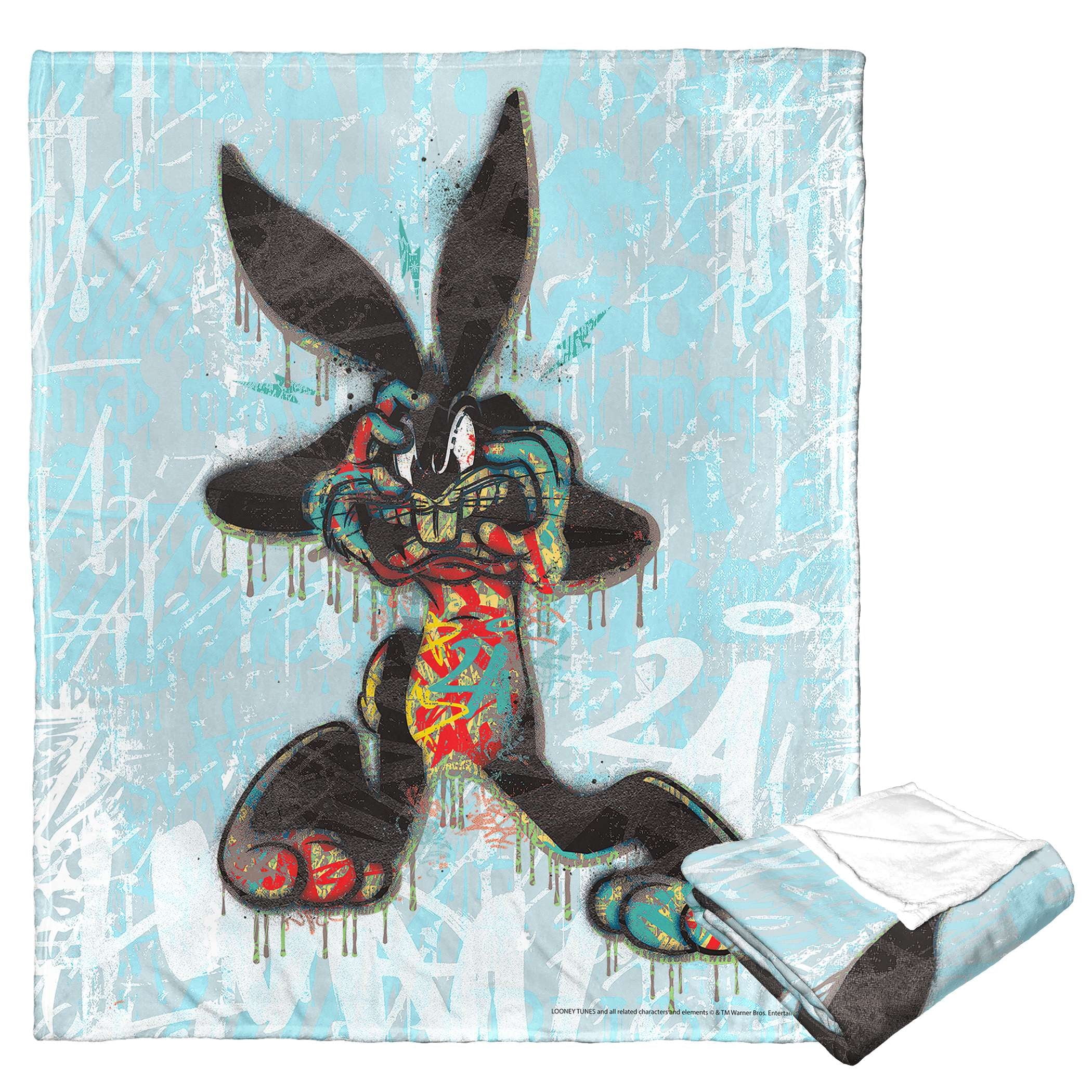 Looney Tunes Crazy Bugs Kids Silk Touch Throw Blanket - Walmart.com