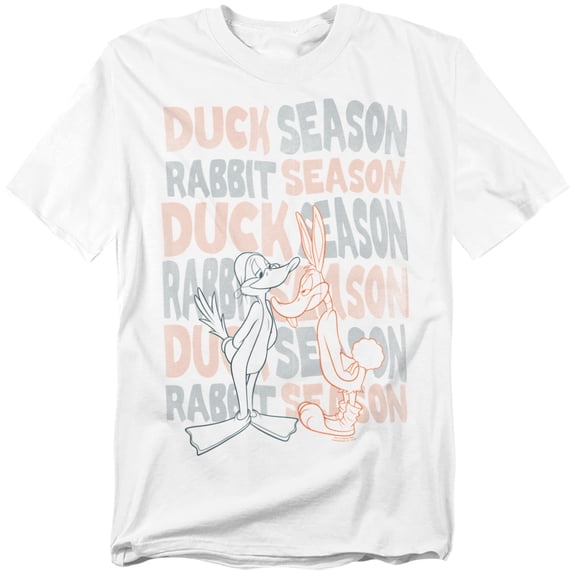 Looney Tunes Duck Season Rabbit Season Unisex Adult T Shirt For Men And ...