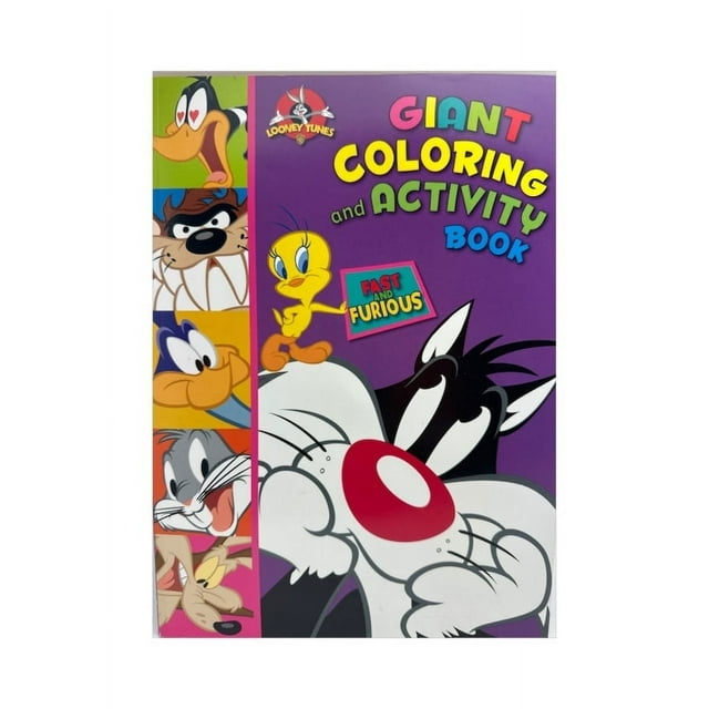 Looney Tunes Fast and Furious Coloring and activity book - Walmart.com