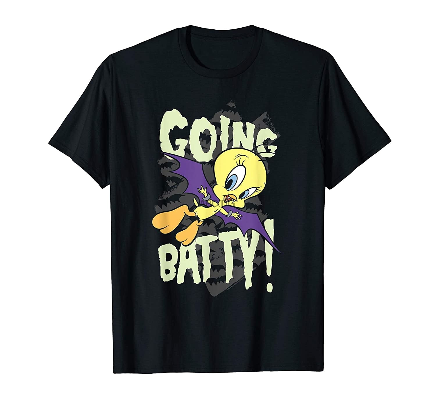 Looney Tunes Going Batty T Shirt - Walmart.com