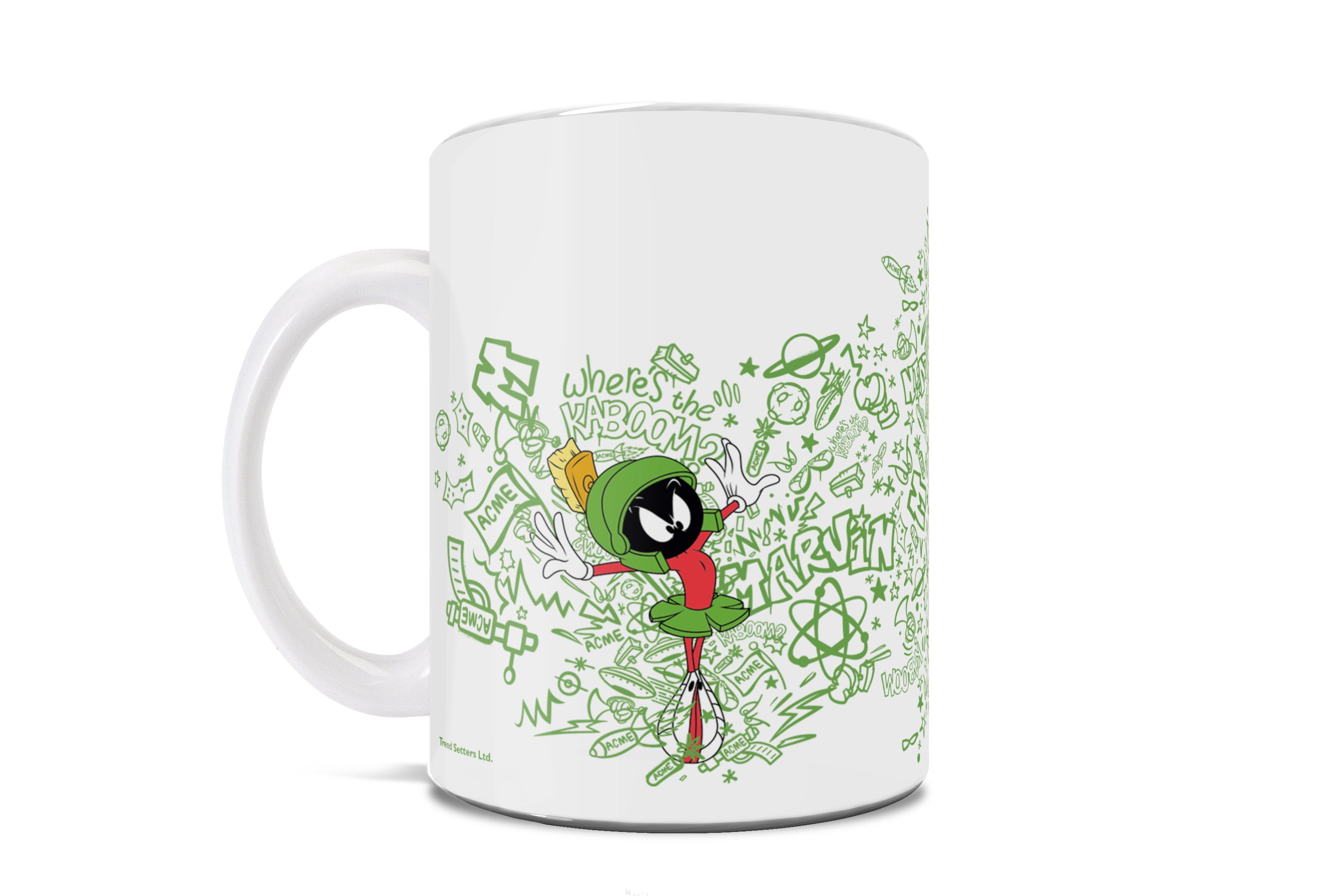 Looney Tunes (Marvin Acme Action) 11 oz Ceramic Mug - Walmart.com