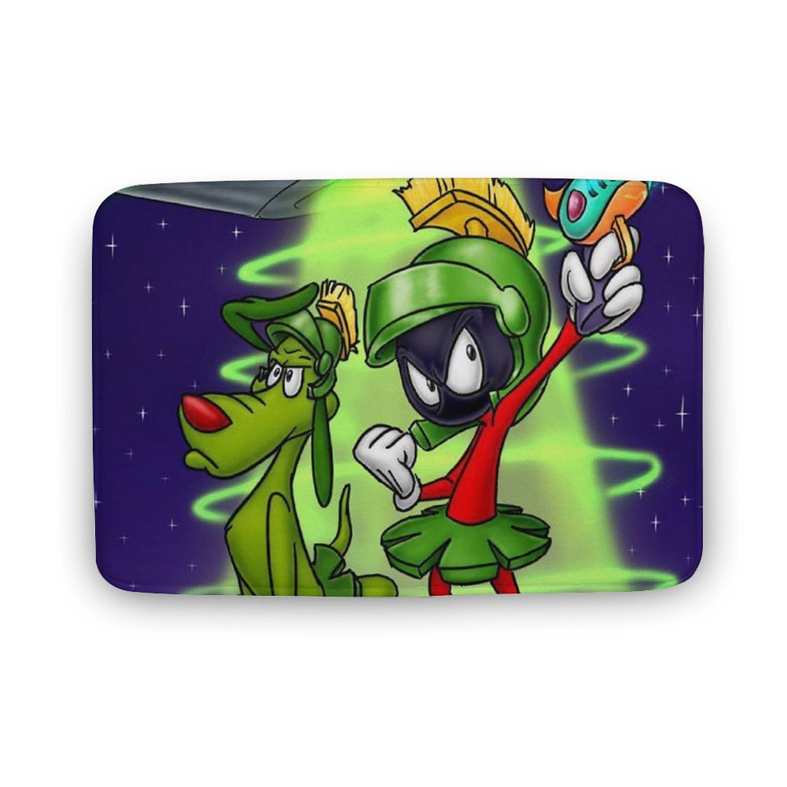 Looney Tunes Marvin The Martian Bathroom Rugs, Soft Absorbent Plush ...