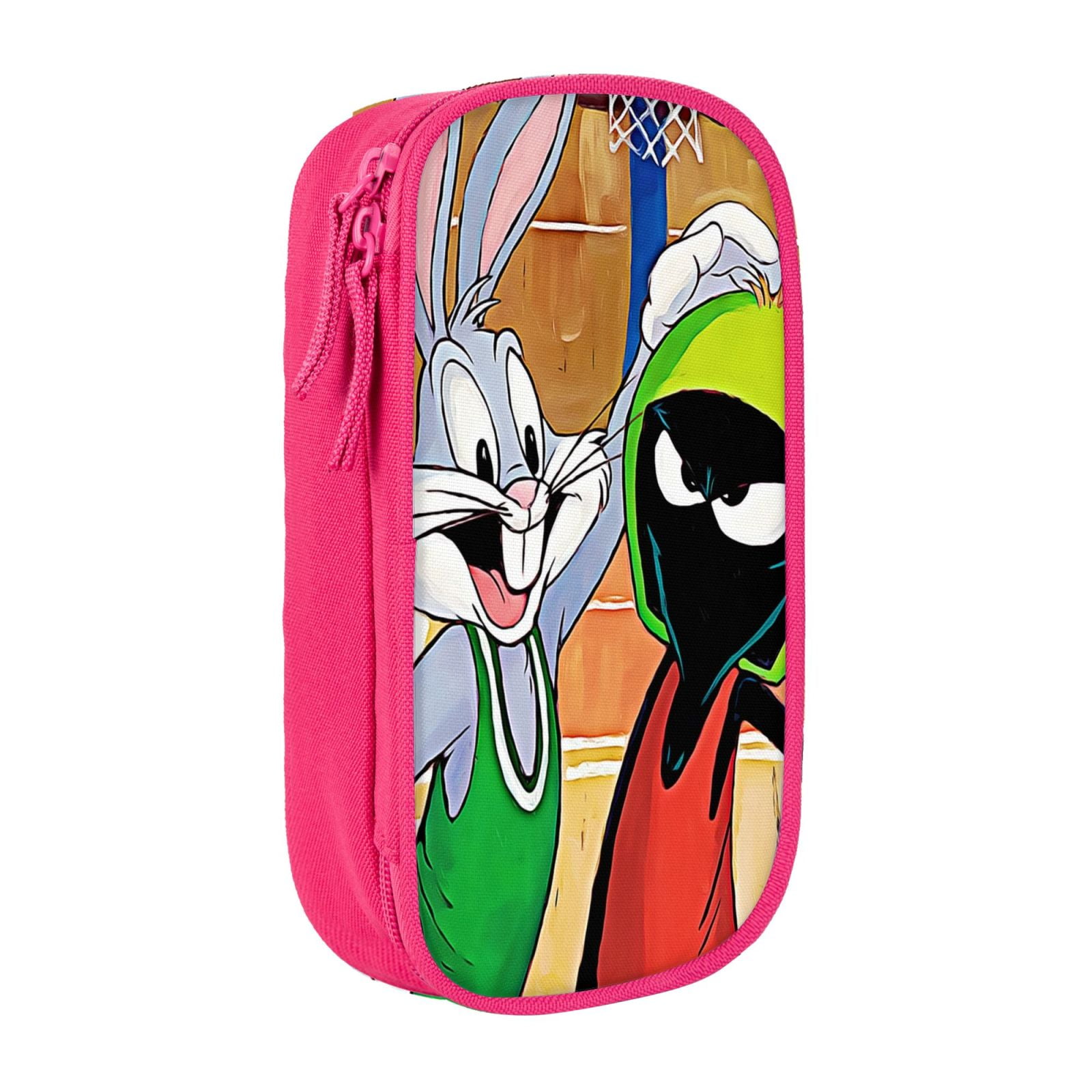 Looney Tunes Marvin the Martian Big Capacity Pencil Case, Aesthetic Pen ...