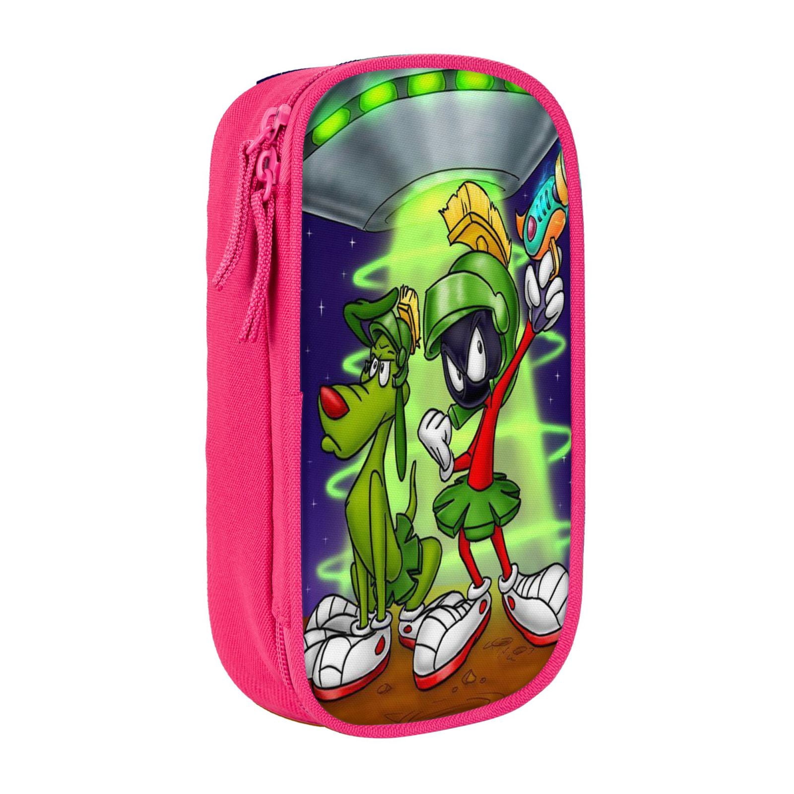 Looney Tunes Marvin the Martian Big Capacity Pencil Case, Aesthetic Pen ...