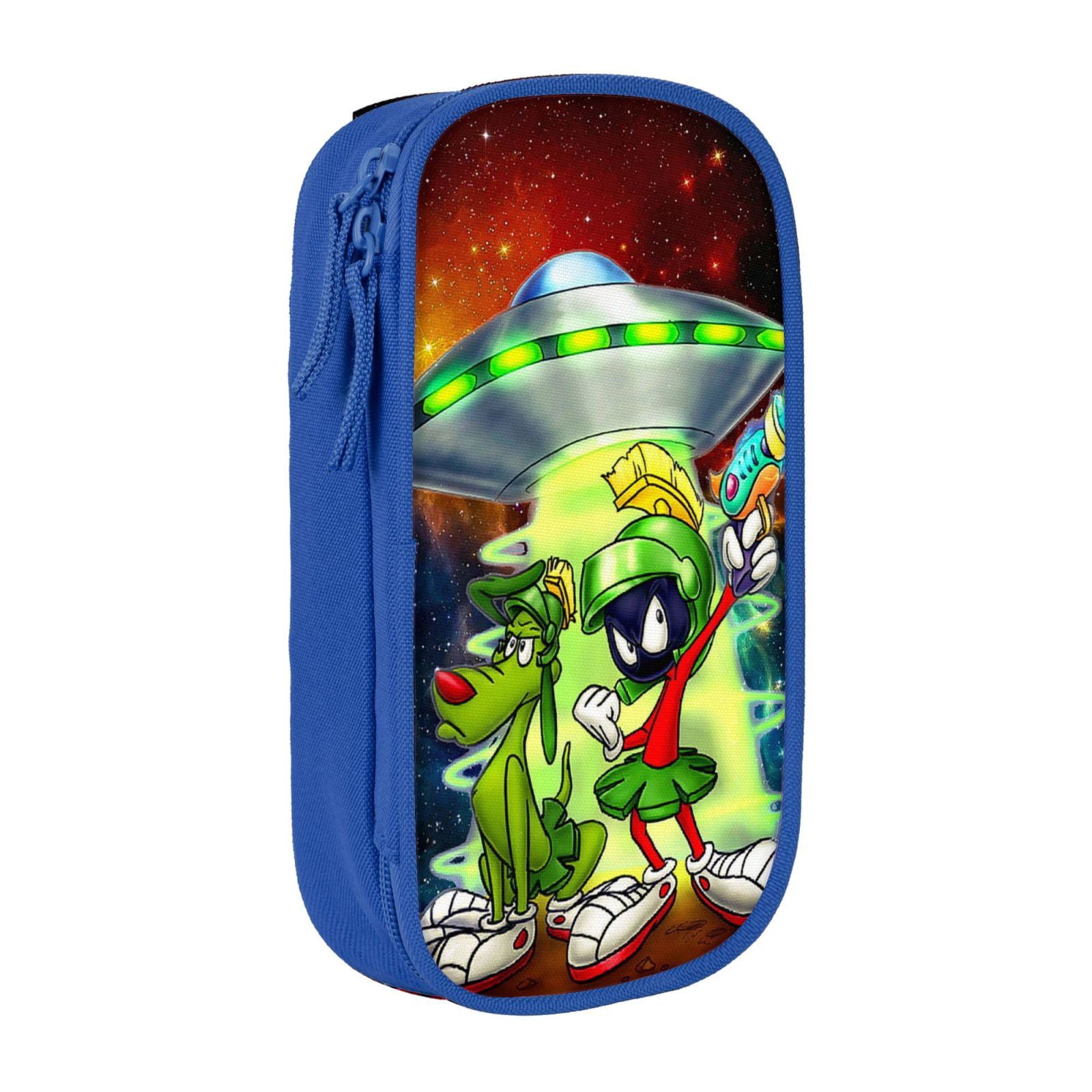 Looney Tunes Marvin the Martian Big Capacity Pencil Case, Aesthetic Pen ...