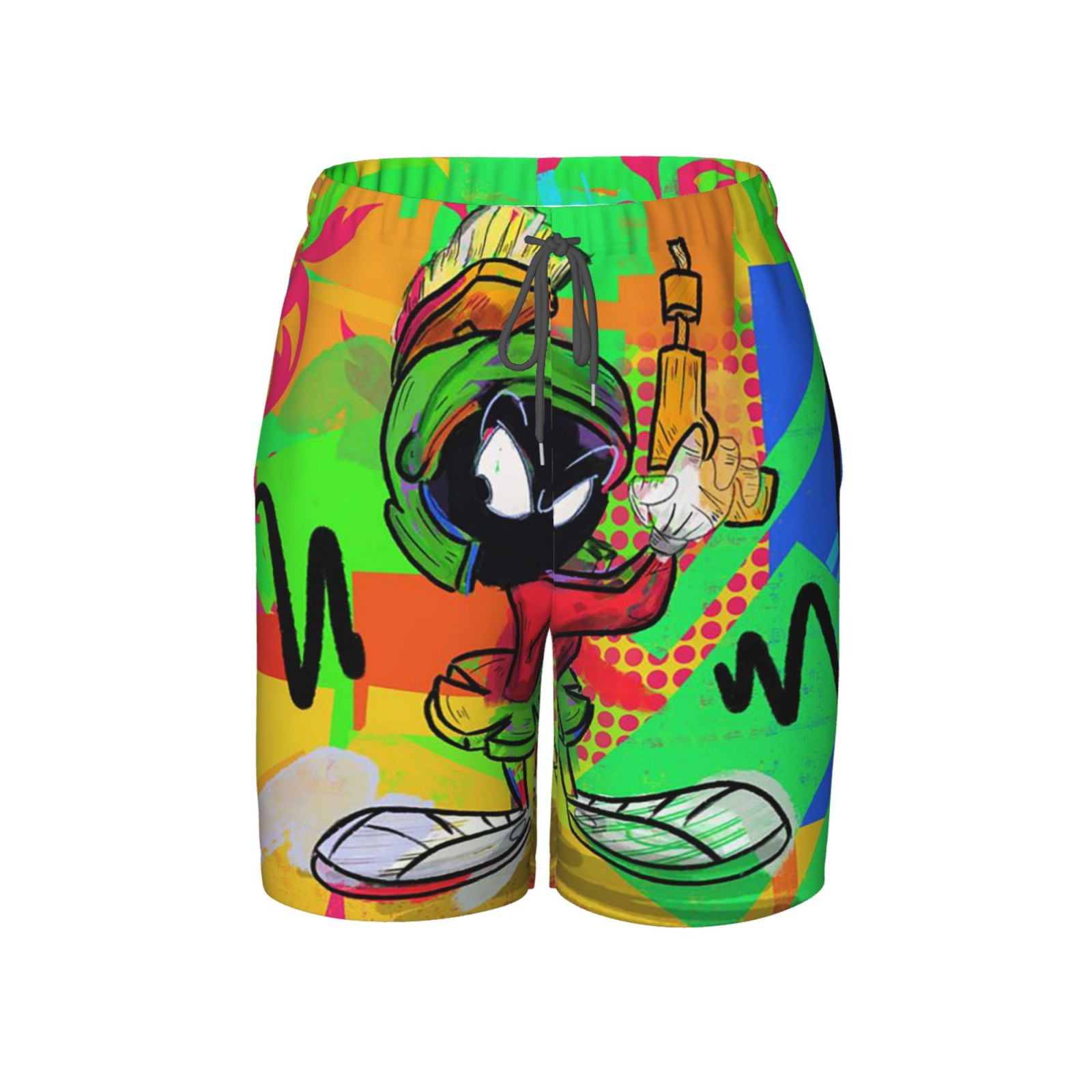 Looney Tunes Marvin The Martian Boys Swim Trunks Quick Dry Swim Shorts ...