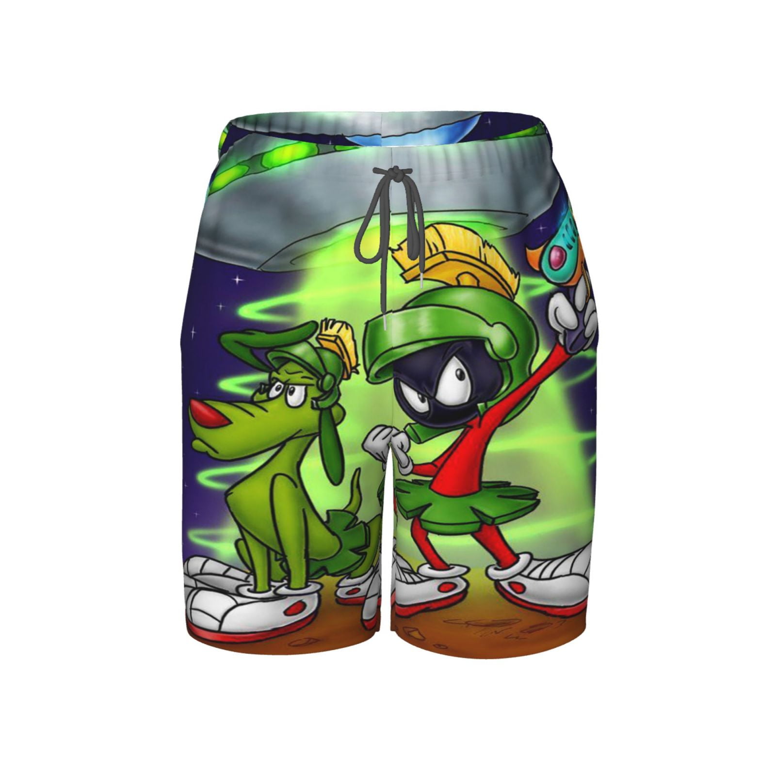 Looney Tunes Marvin The Martian Boys Swim Trunks Quick Dry Swim Shorts ...