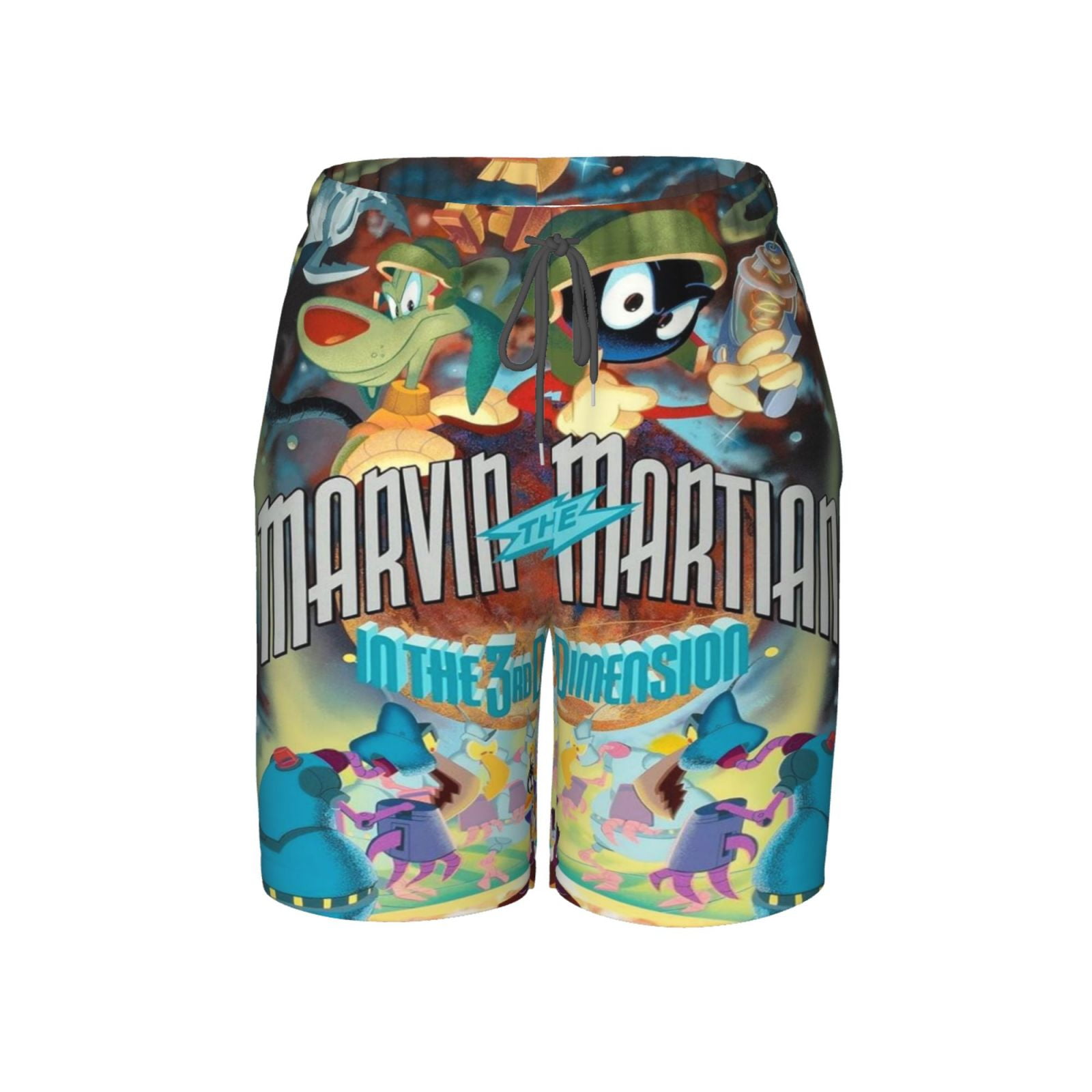 Looney Tunes Marvin The Martian Boys Swim Trunks Quick Dry Swim Shorts ...