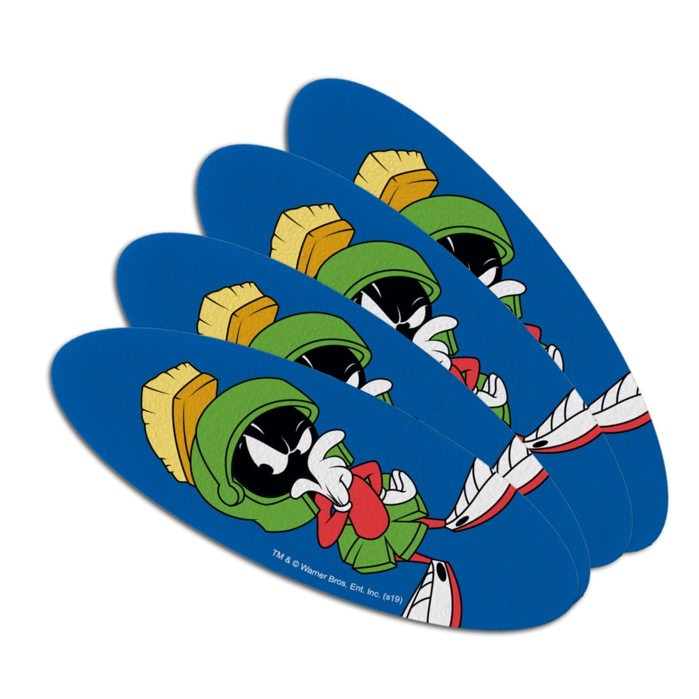 Looney Tunes Marvin The Martian Double-Sided Oval Nail File Emery Board ...