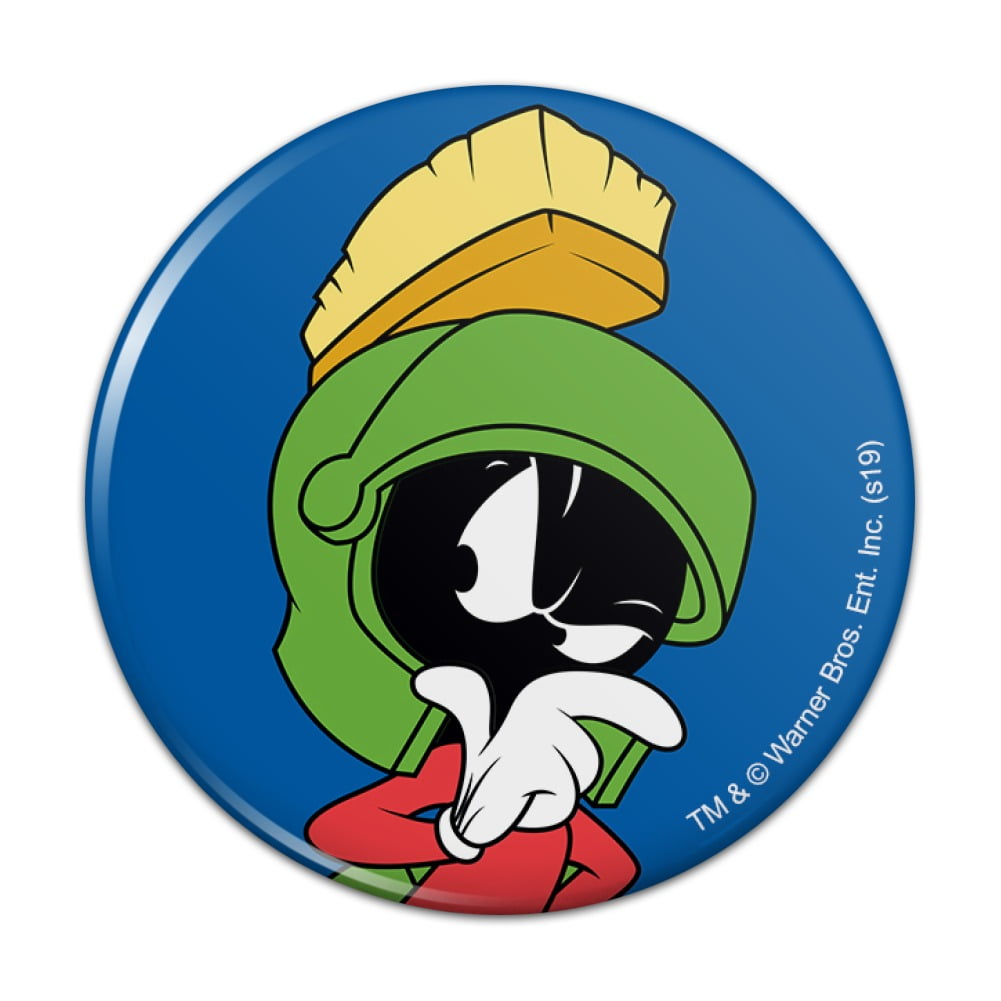 Looney Tunes Marvin The Martian Kitchen Refrigerator Locker Button ...
