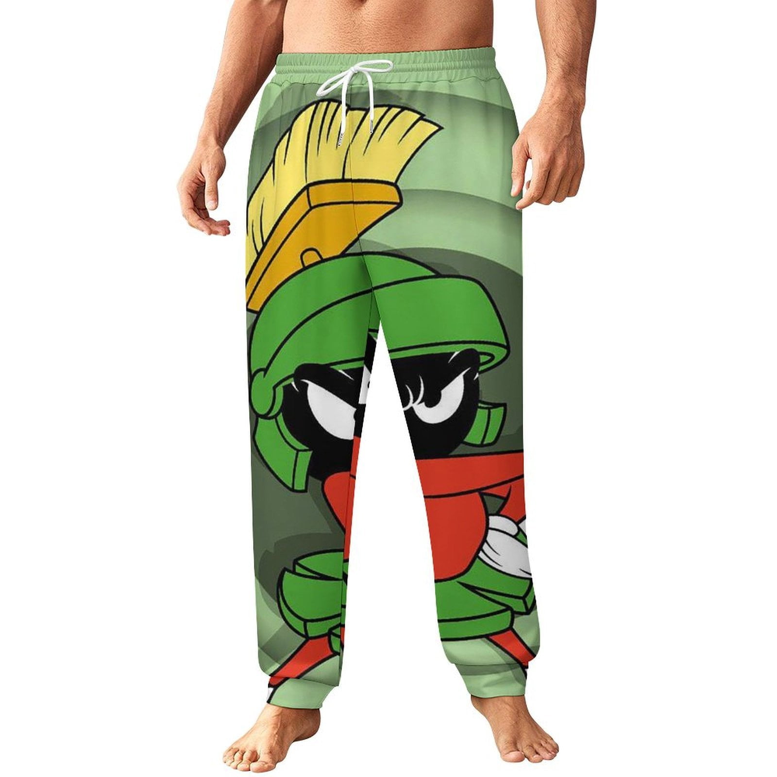 Looney Tunes Marvin The Martian Men's Athletic Joggers Stretch ...