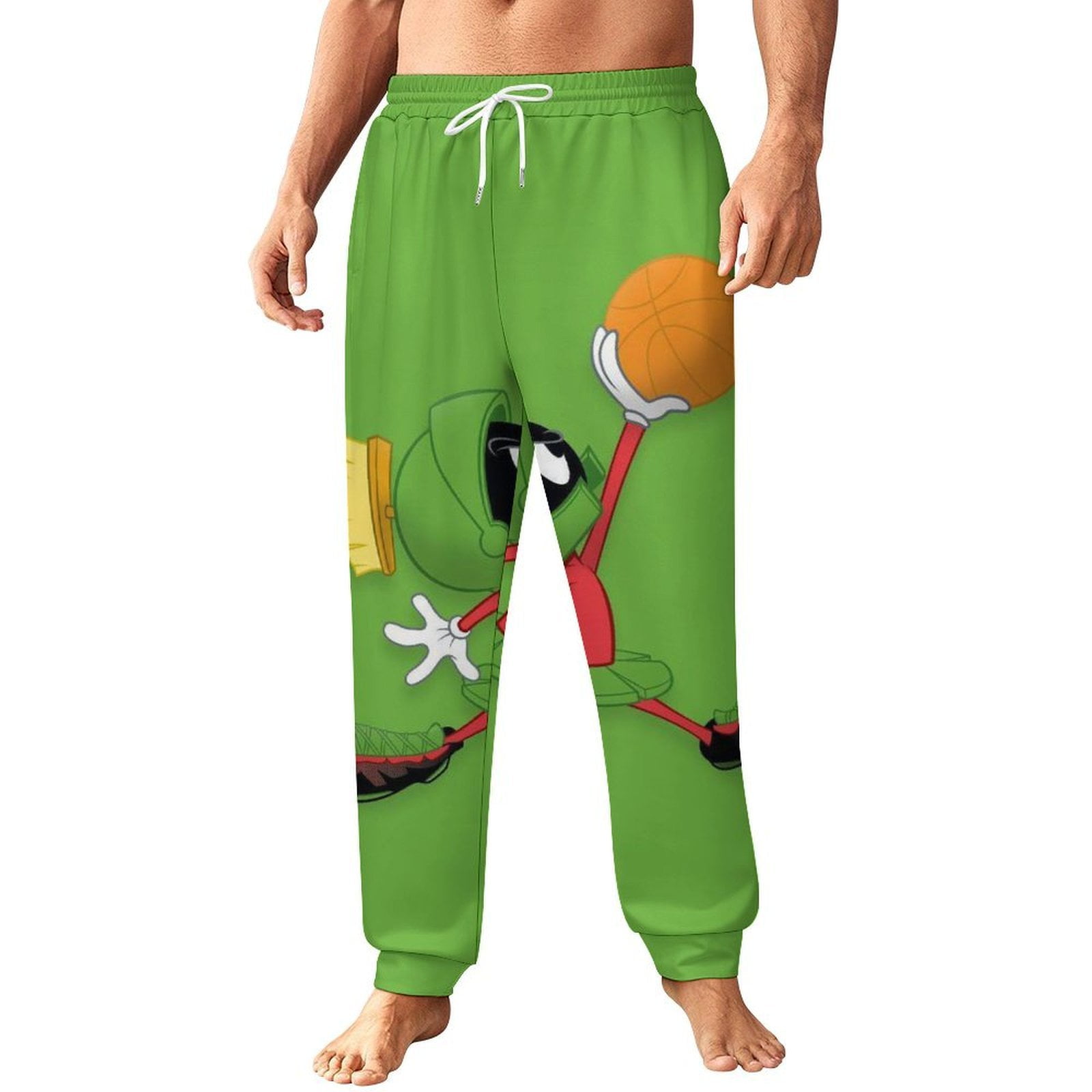 Looney Tunes Marvin The Martian Men's Athletic Joggers Stretch ...