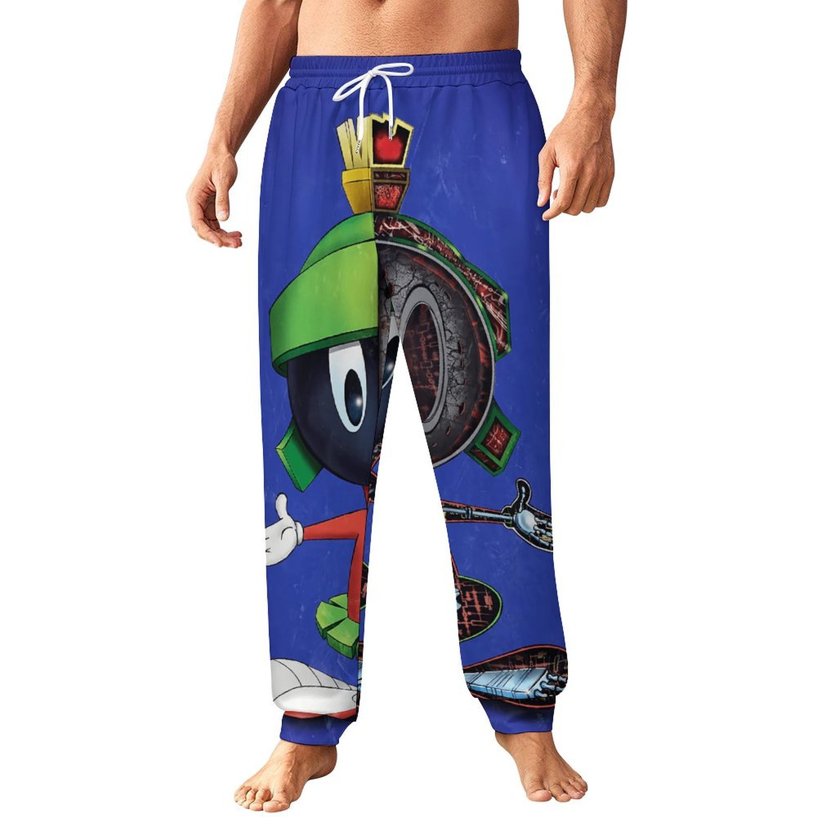 Looney Tunes Marvin The Martian Men's Athletic Joggers Stretch ...