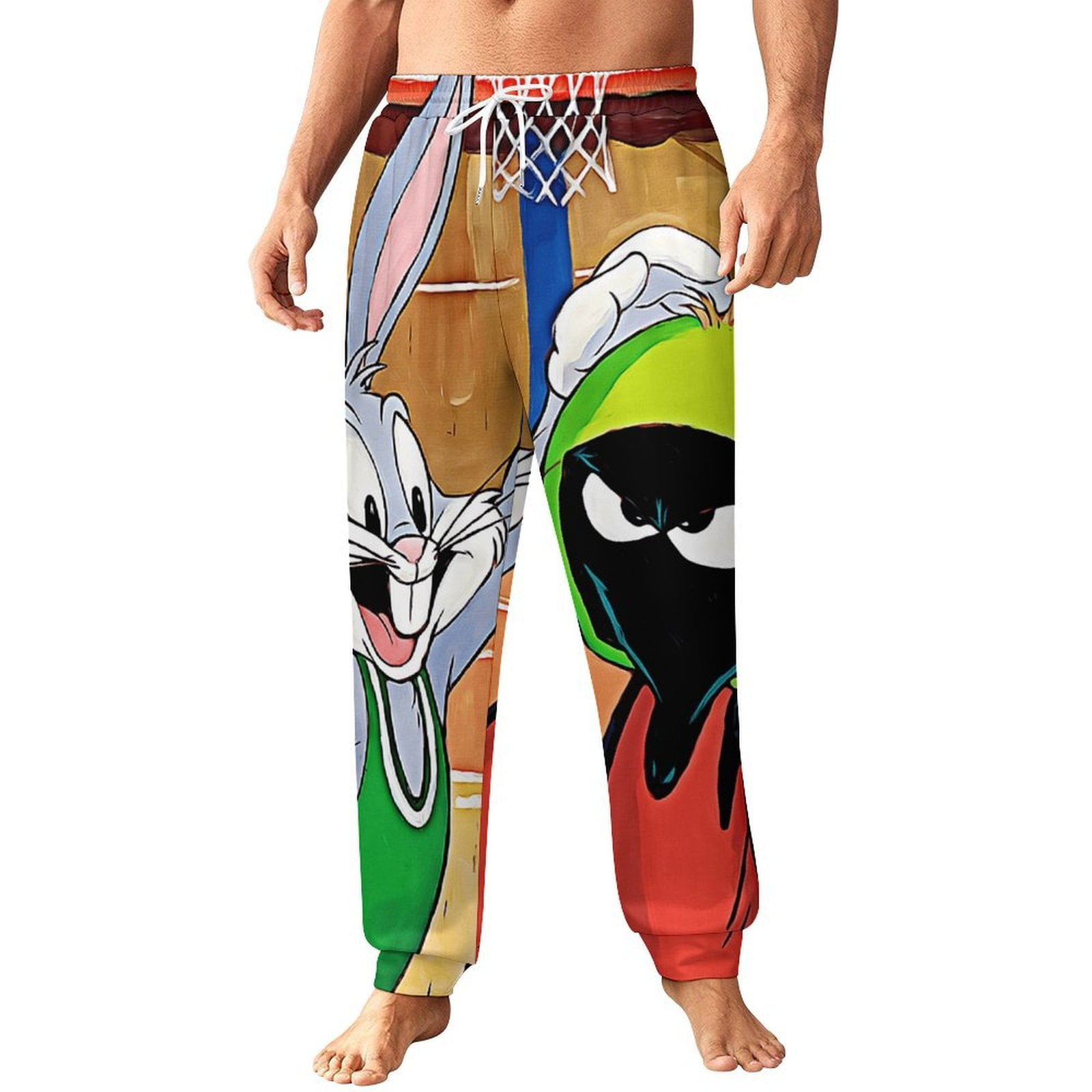 Looney Tunes Marvin The Martian Men's Athletic Joggers Stretch ...