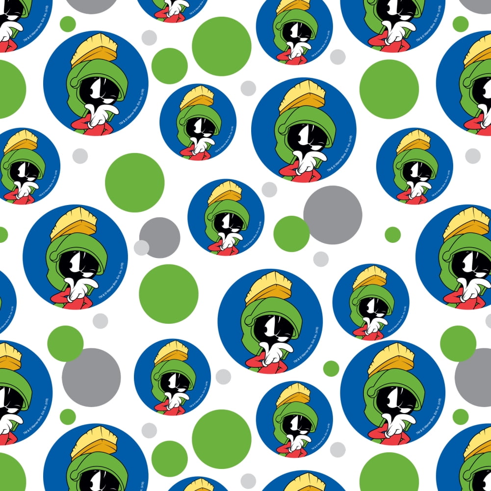 Looney Tunes Marvin The Martian Premium Gift Wrap Wrapping Paper Roll ...