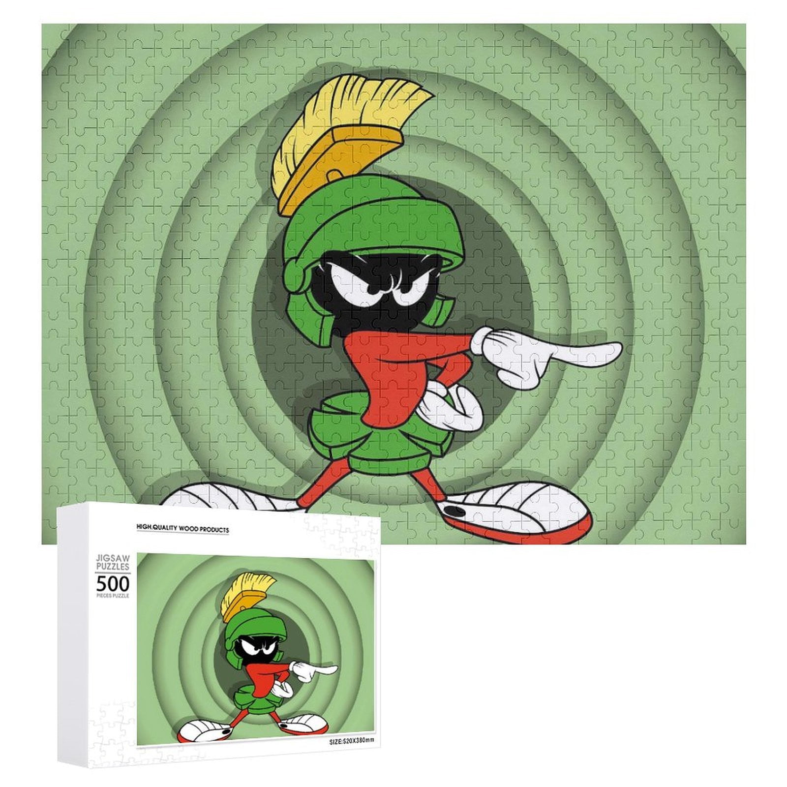 Looney Tunes Marvin The Martian Puzzle For Adults & Kids - 500 PCS ...