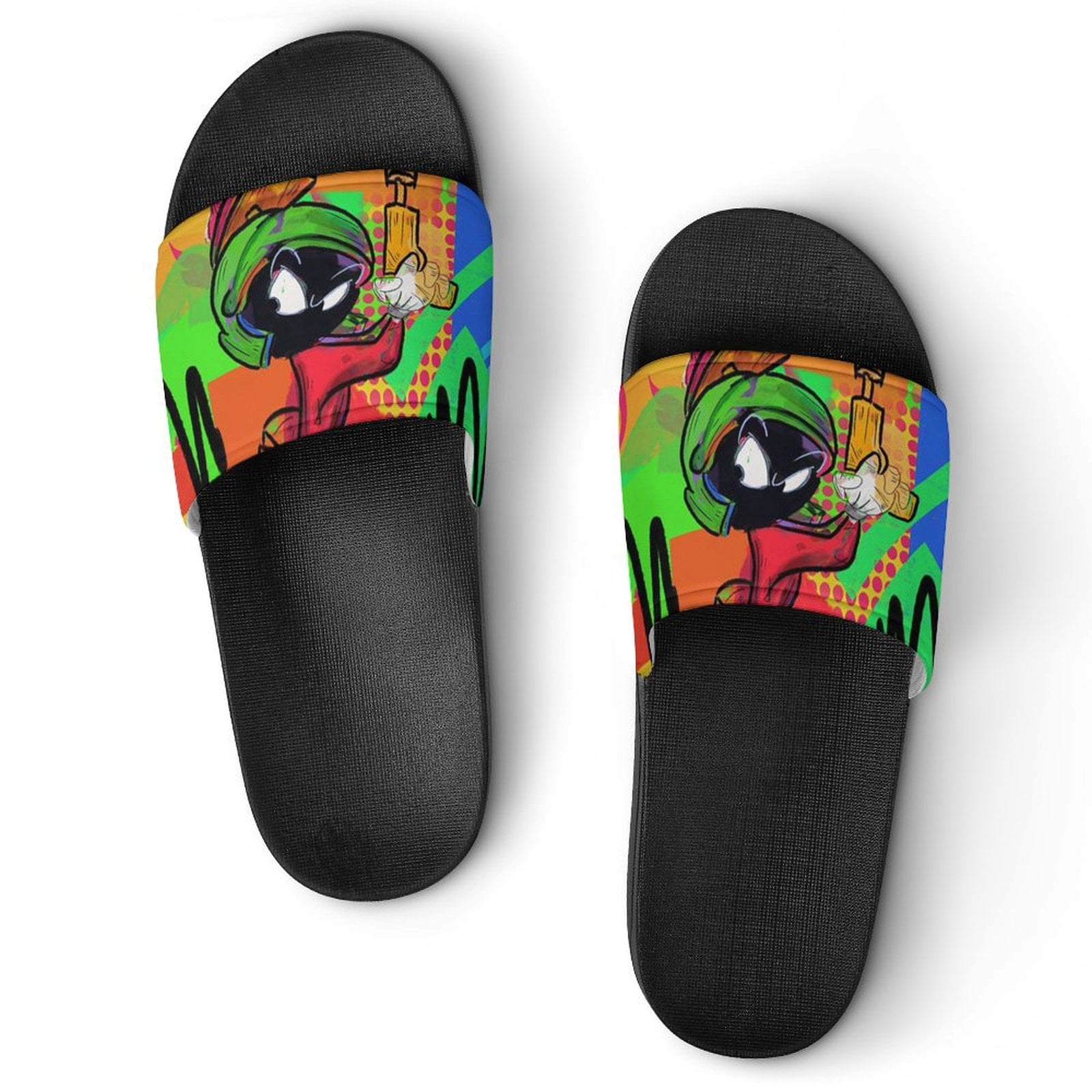 Looney Tunes Marvin The Martian Shower Shoes for Women & Men, Non Slip ...