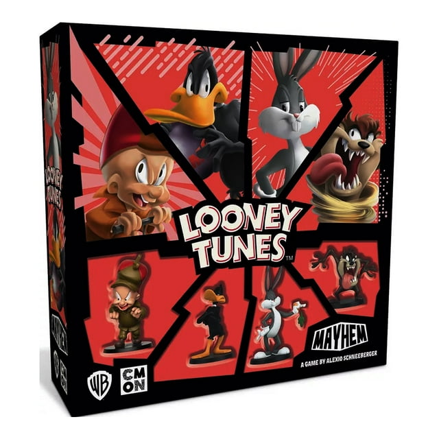 Looney Tunes Mathem Board Game Cmon - Walmart.com