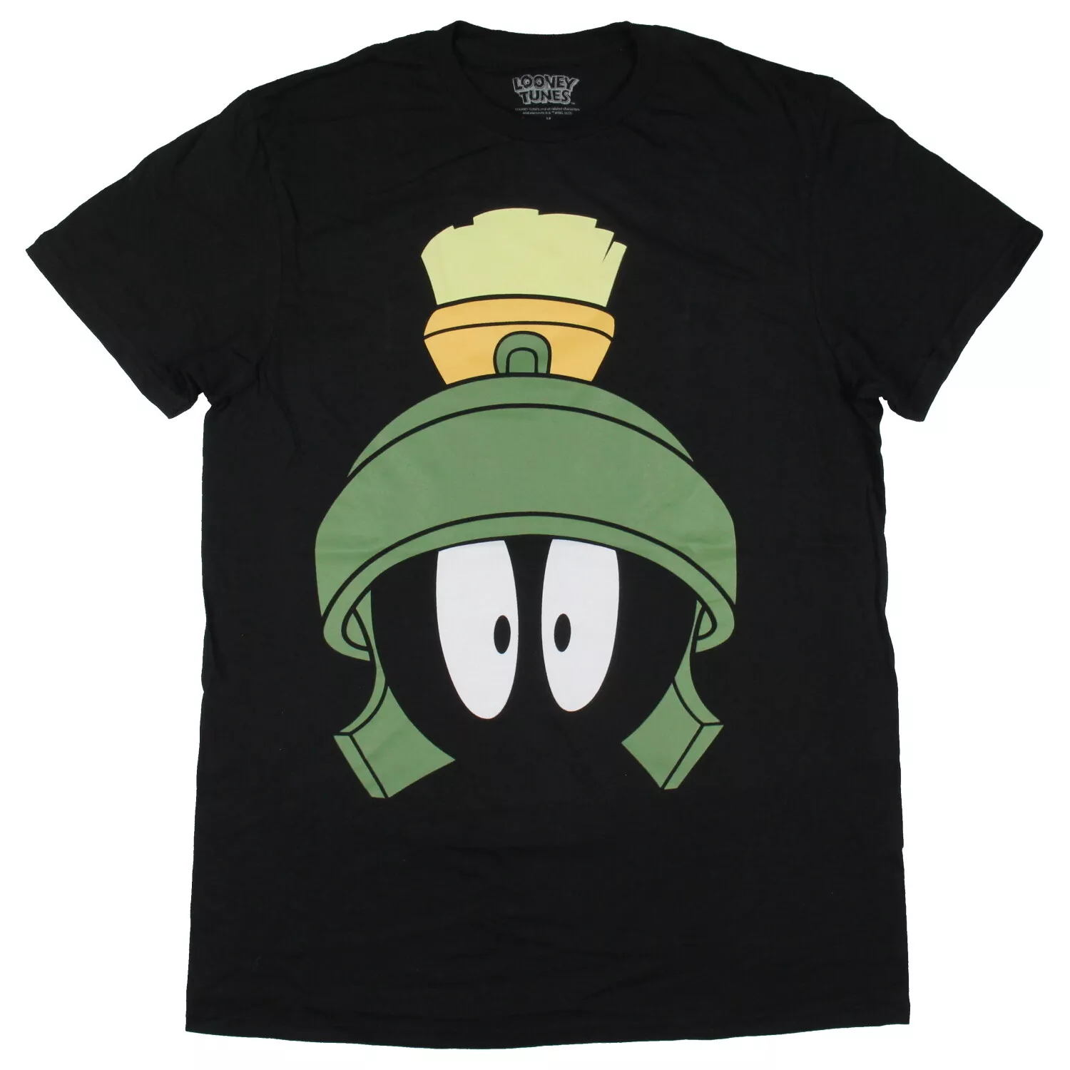 Looney Tunes Men's Marvin The Martian Big Face Graphic Print Costume T ...