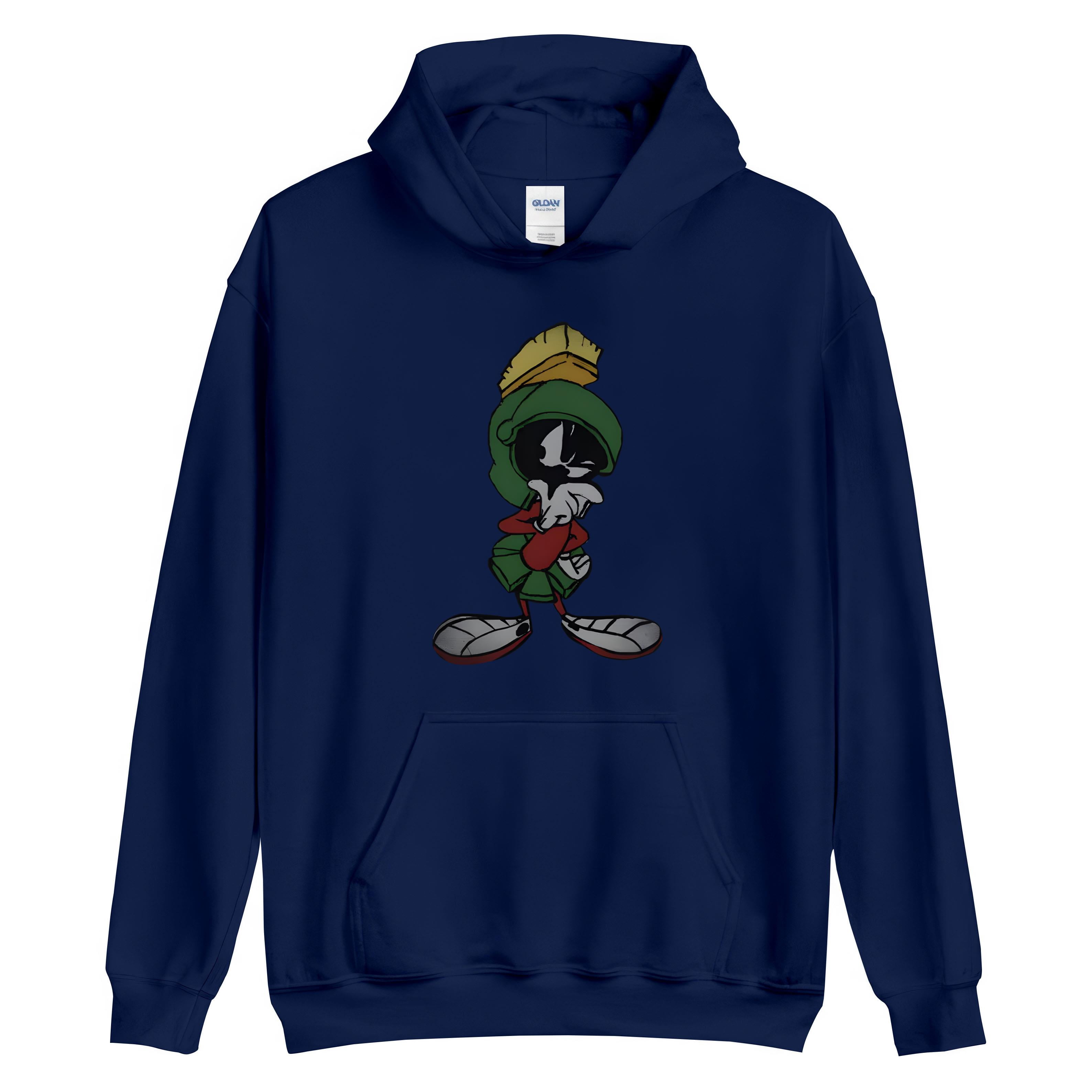 Looney Tunes Men's Marvin The Martian Pose Hoodie - Walmart.com