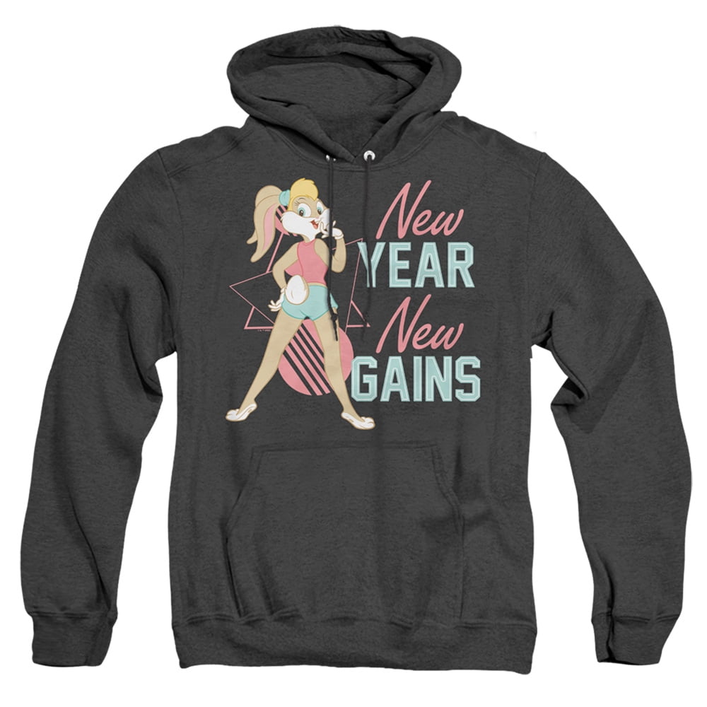 Looney Tunes New Year New Gains Lola Unisex Adult Pull-Over Heather ...