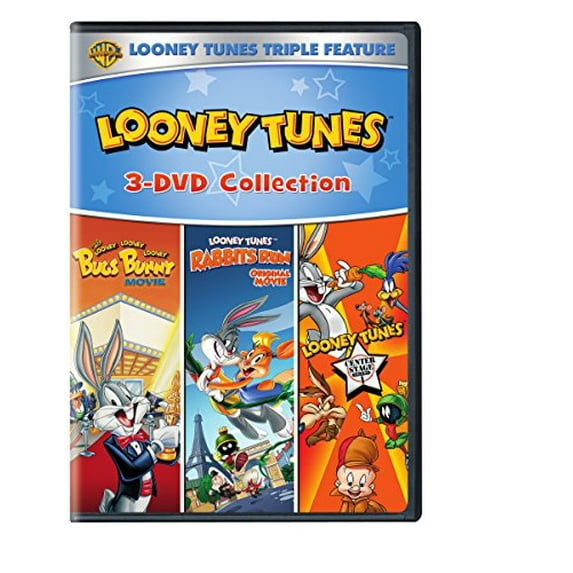 Looney Tunes: Rabbits Run, Looney Looney Bugs Bunny Movie & Center Stage Vol. 1 (DVD Triple ...