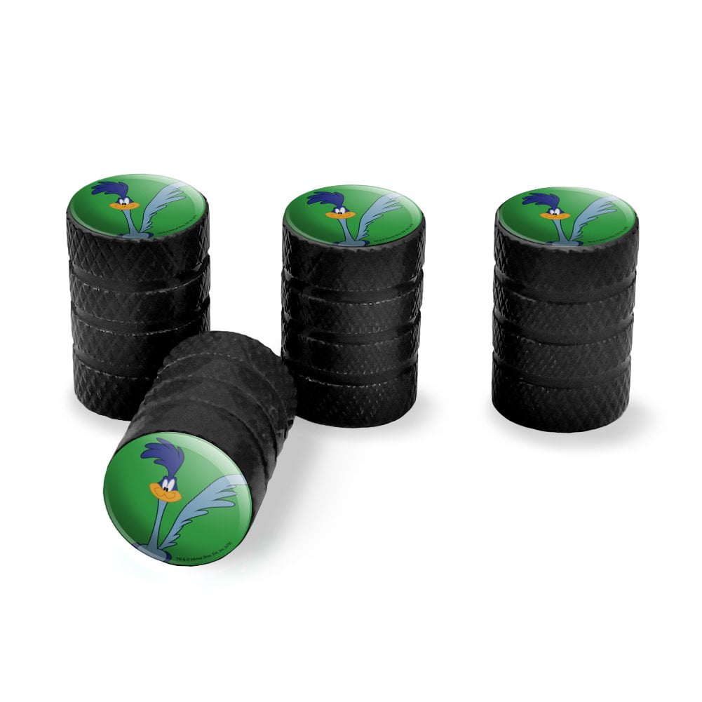 Looney Tunes Road Runner Tire Rim Wheel Aluminum Valve Stem Caps ...
