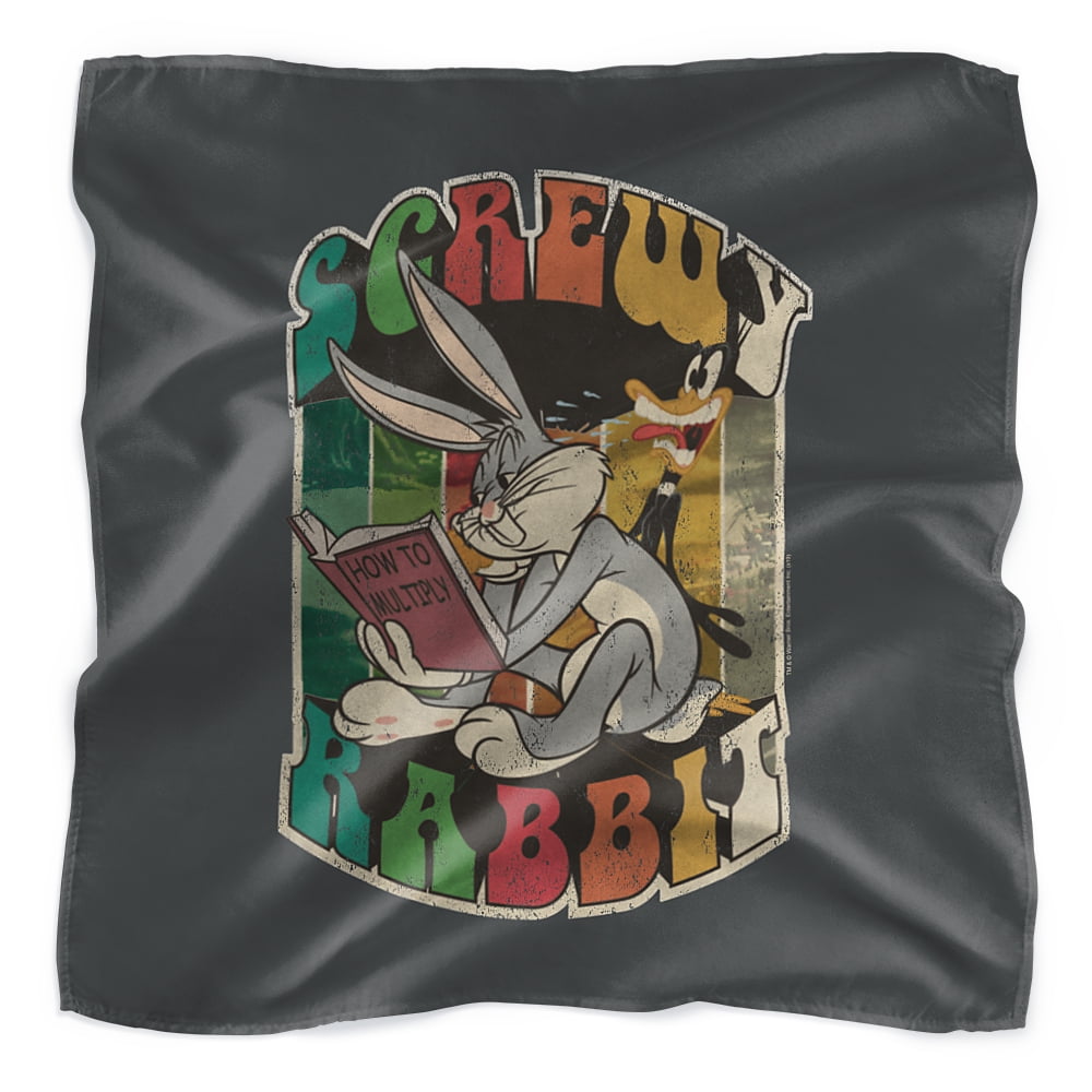 Looney Tunes Screwy Rabbit Bandana (21 in x 21 in) - Walmart.com