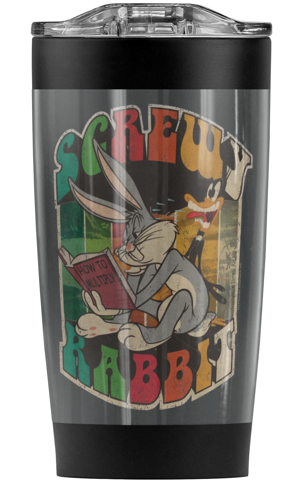 Looney Tunes Screwy Rabbit Stainless Steel Tumbler 20 oz Coffee Travel ...