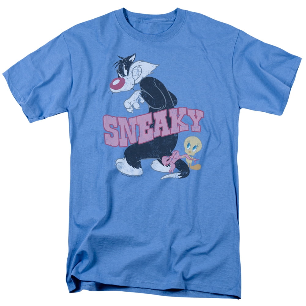 Looney Tunes Sneaky Officially Licensed Adult T Shirt - Walmart.com