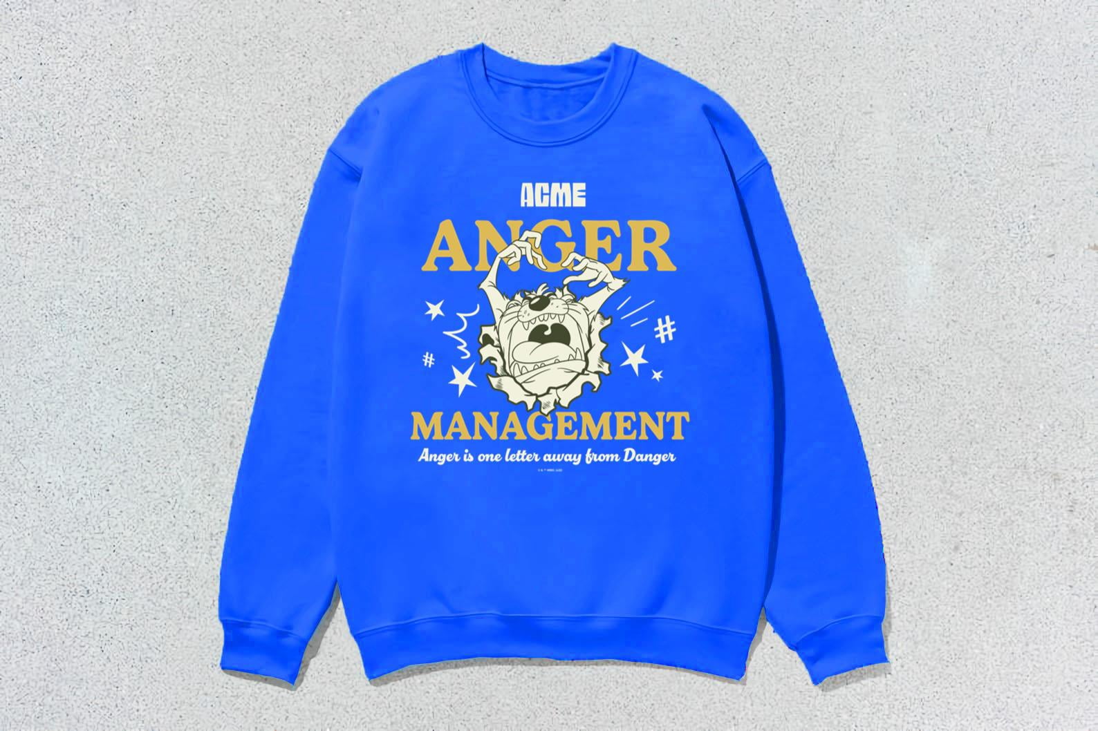 Looney Tunes Tasmanian Devil Acme Anger Management Shirt - Walmart.com