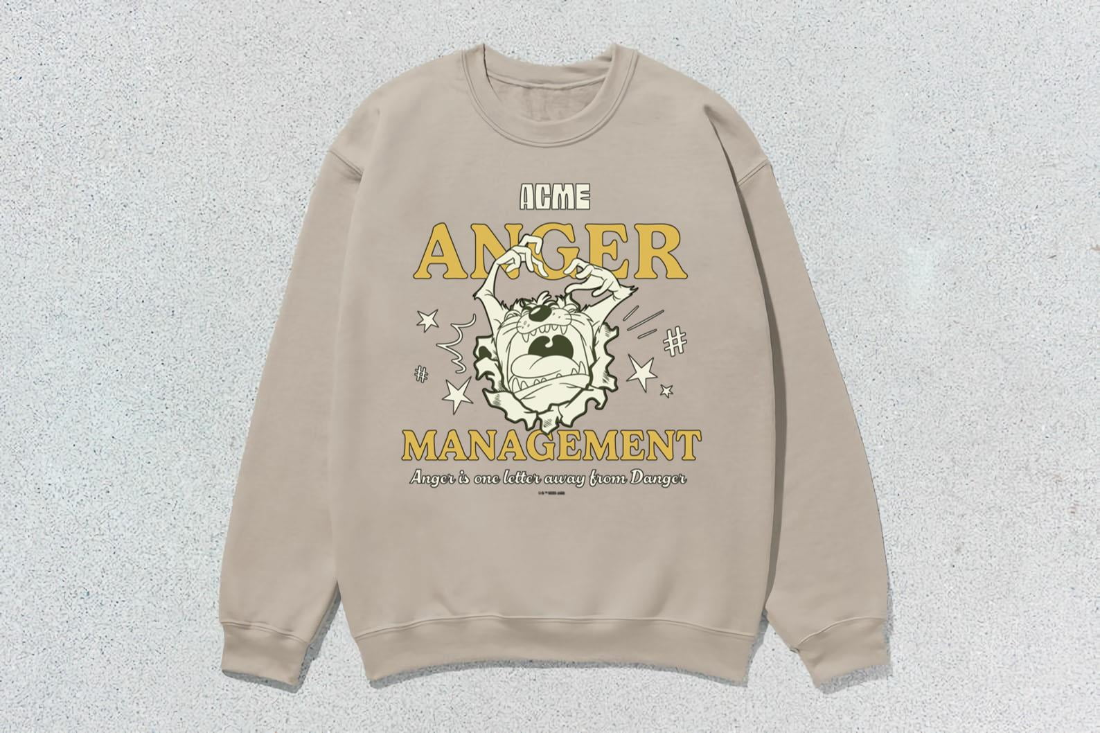 Looney Tunes Tasmanian Devil Acme Anger Management Shirt - Walmart.com