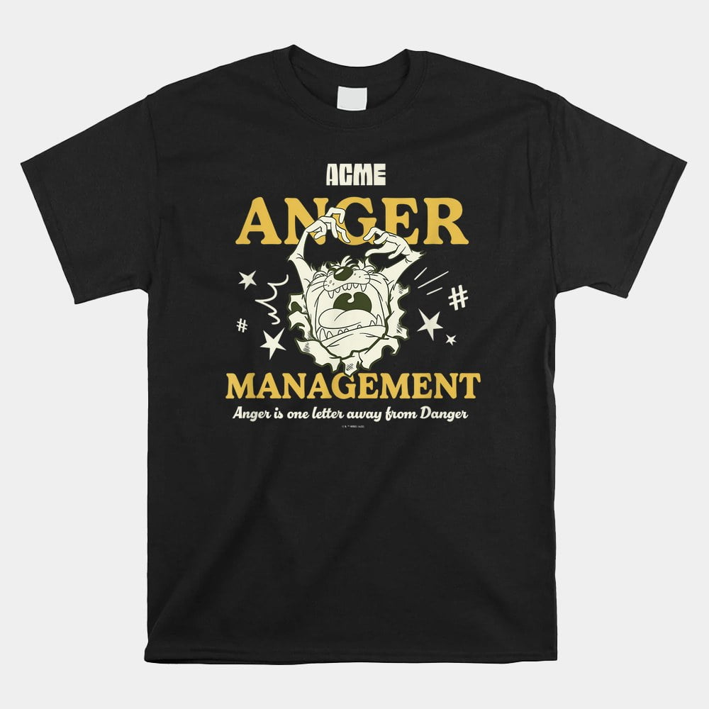 Looney Tunes Tasmanian Devil Acme Anger Management Shirt - Walmart.com