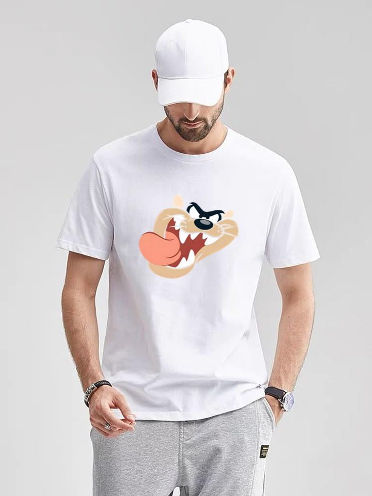 Looney Tunes Tasmanian Devil Face Cartoon T-Shirt Taz Devil, for men & women, up to size 5XL ...