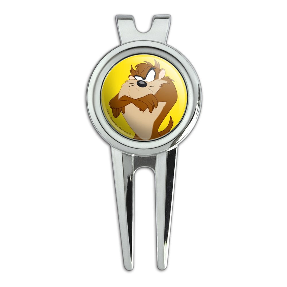 Looney Tunes Taz Golf Divot Repair Tool and Ball Marker - Walmart.com