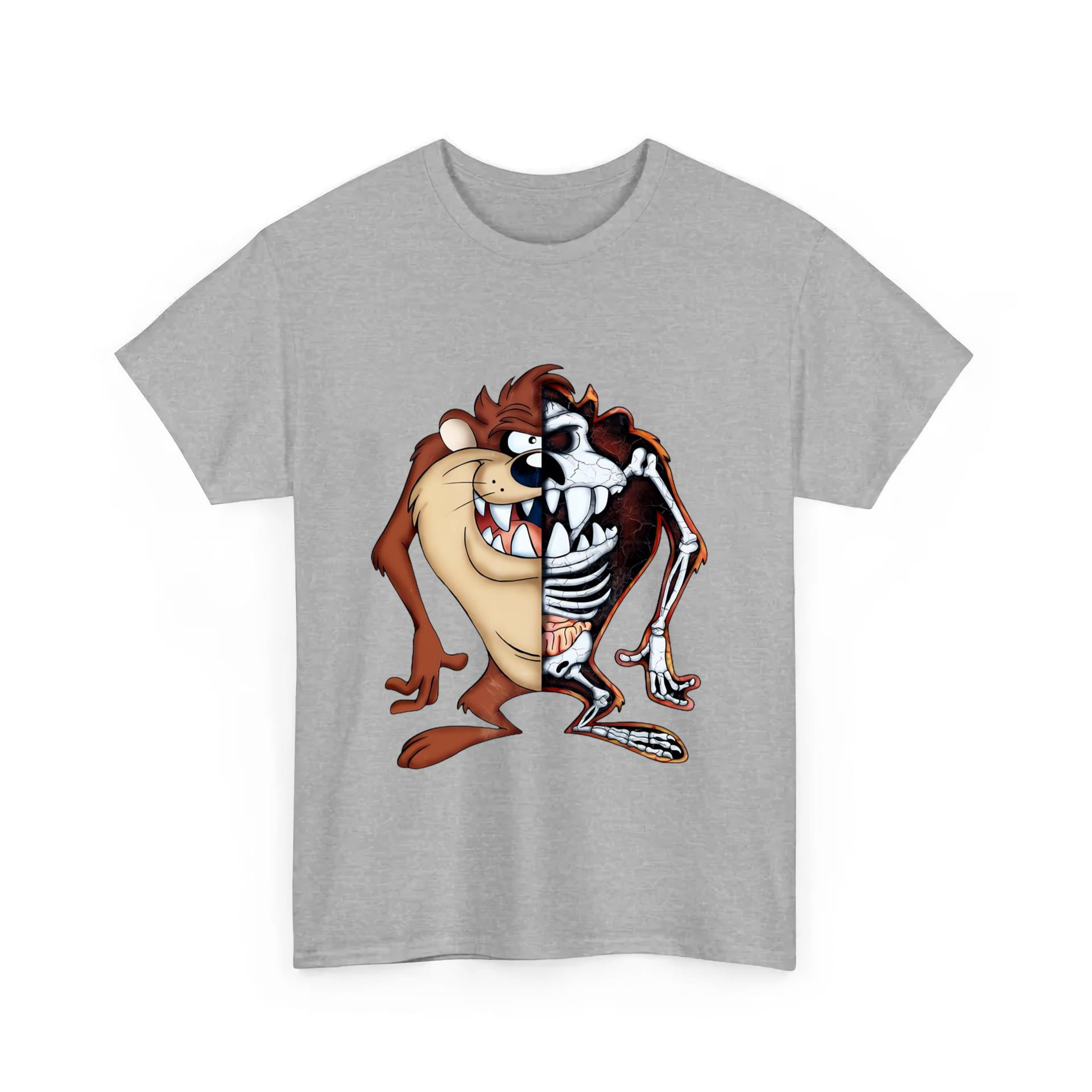 Looney Tunes Taz Half Skeleton Shirt - Walmart.com