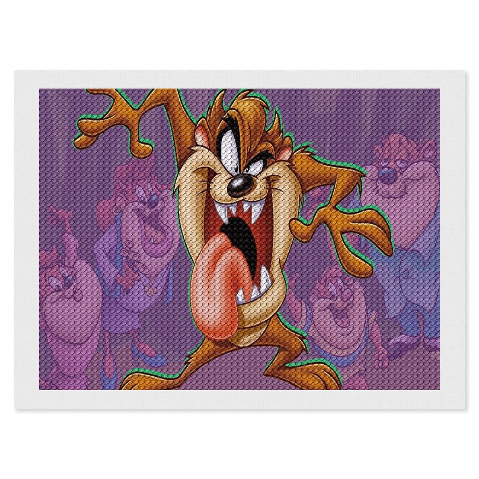 Looney Tunes Taz-Mania Diamond Art Kits for Adults 5D Diamond Art Kit ...