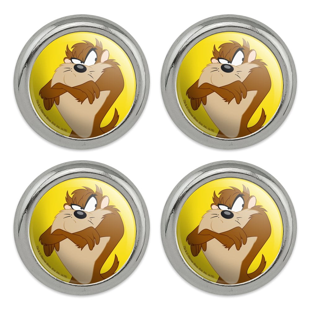 Looney Tunes Taz Metal Craft Sewing Novelty Buttons - Set of 4 ...