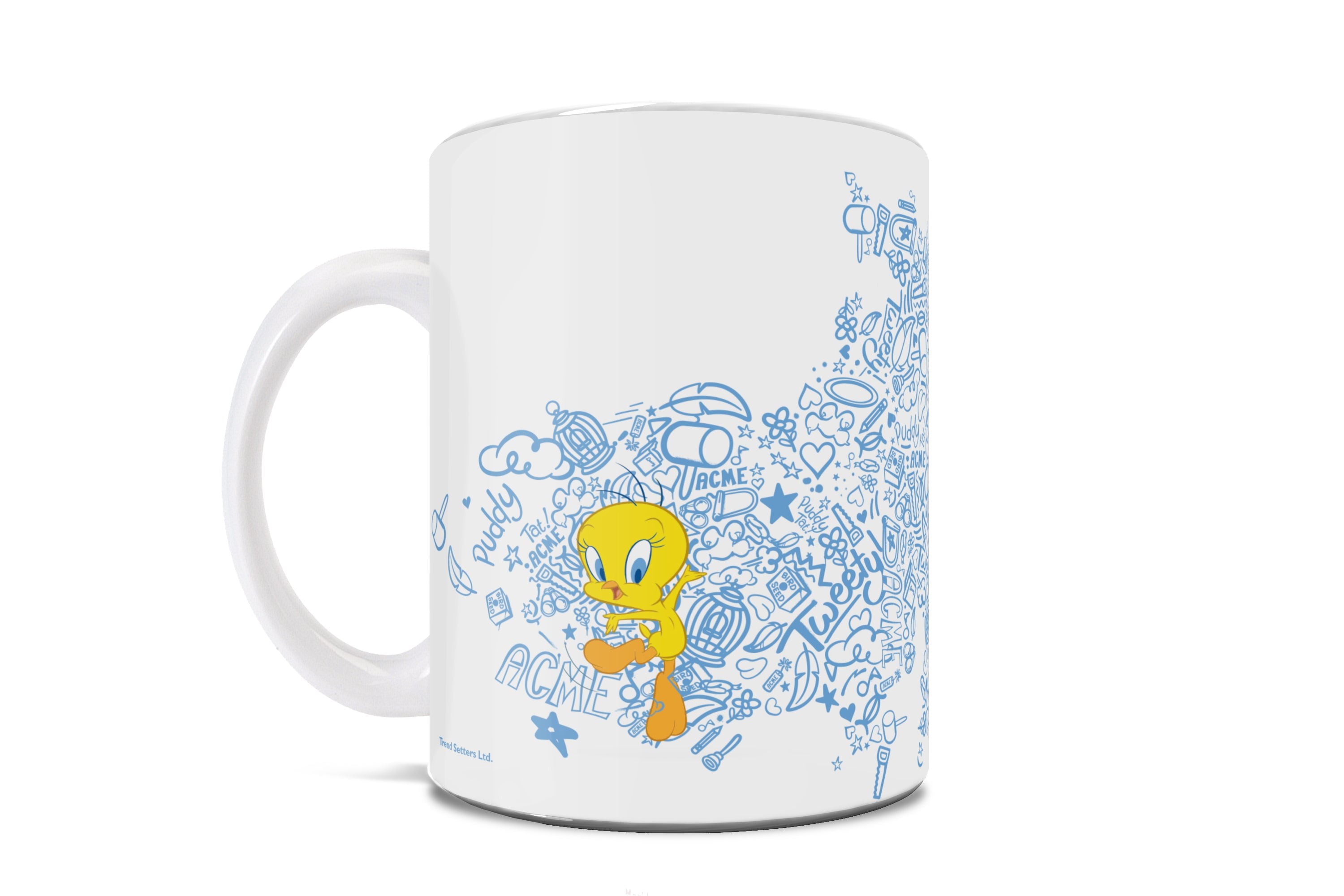 Looney Tunes (Tweety Bird - Acme Action) 11 oz Ceramic Mug - Walmart.com
